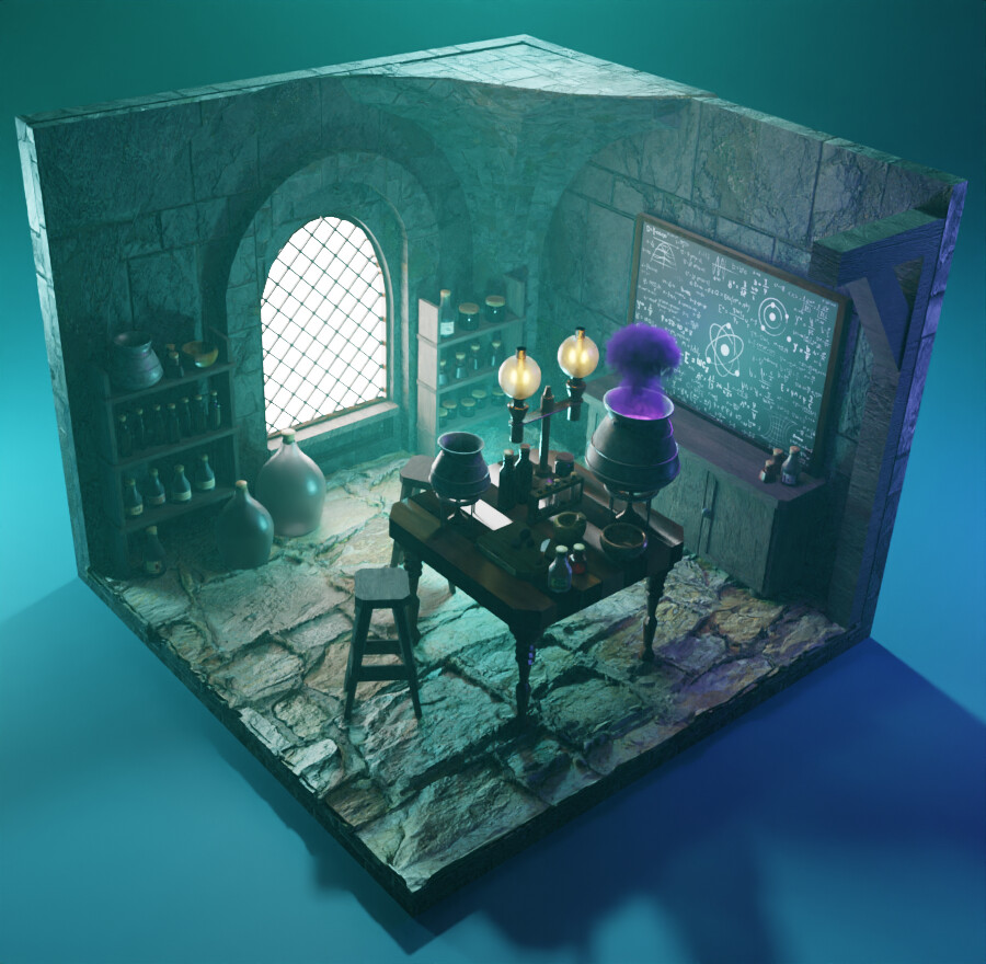 ArtStation - alchemy class
