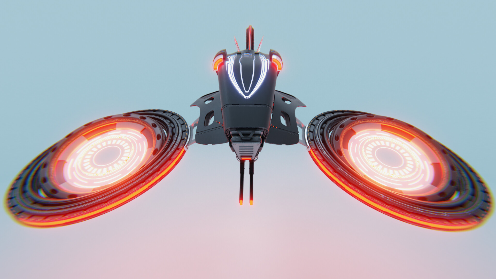 Didjelirium - Blender Practice Session - BlenderBros Sci-FI Drone Design