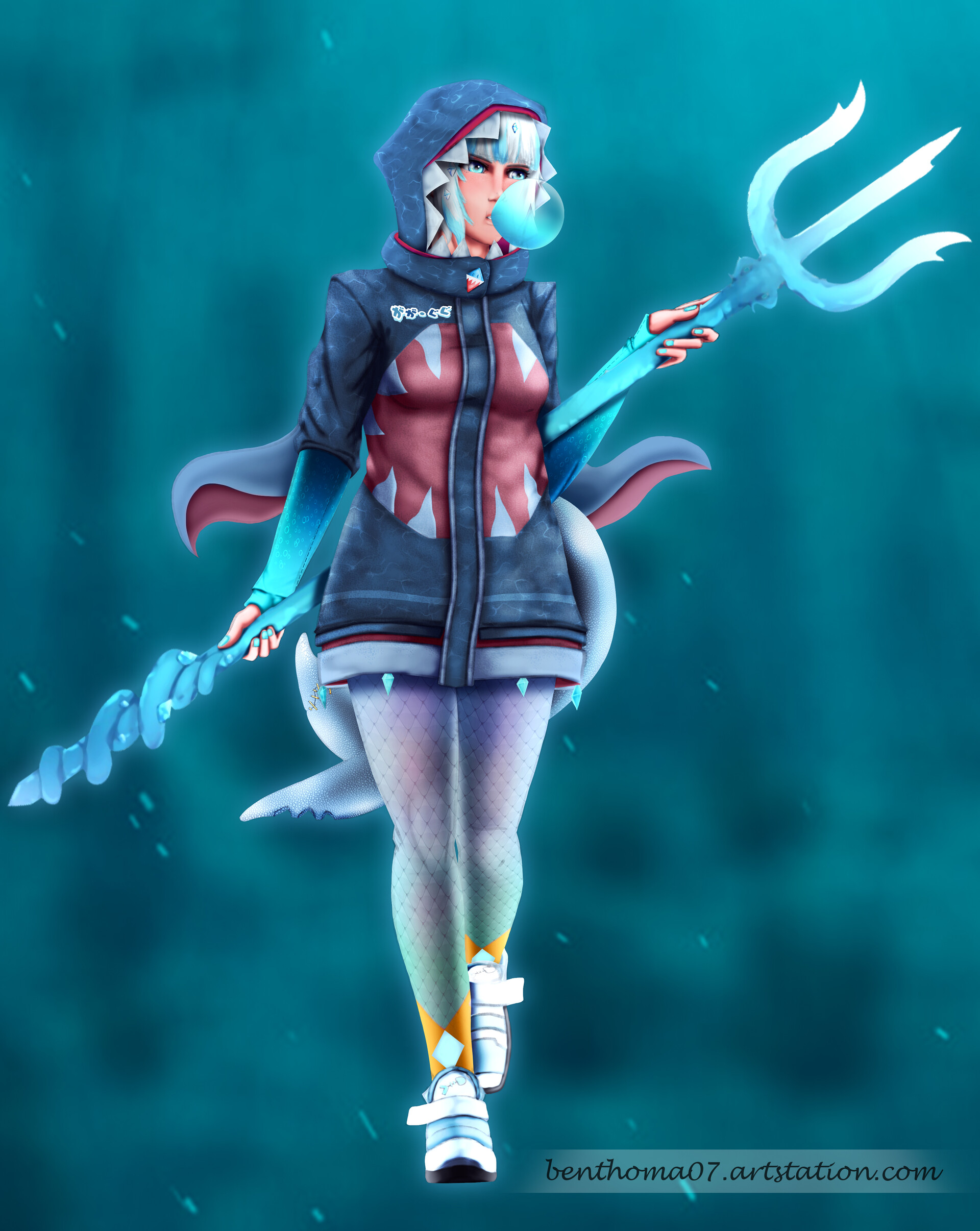 ArtStation - Hololive - Gawr Gura