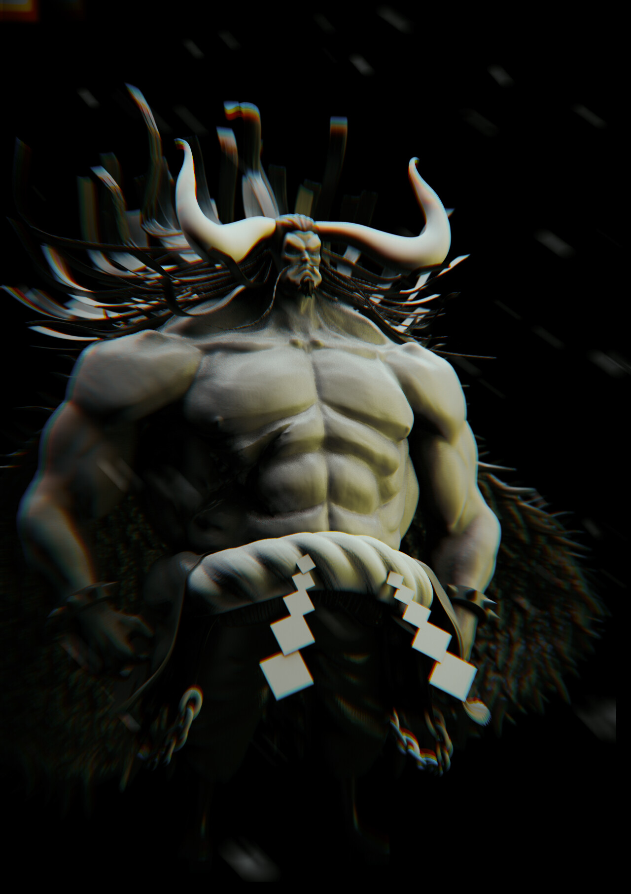 ArtStation - Kaido from One Piece. 3D WIP.