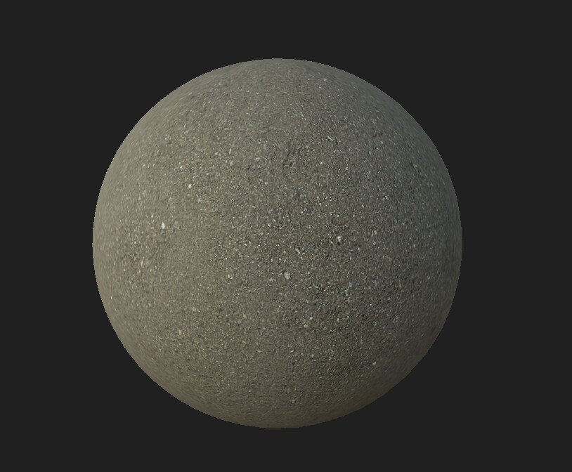 ArtStation - Photogrammetry Generic Tiling Road Material