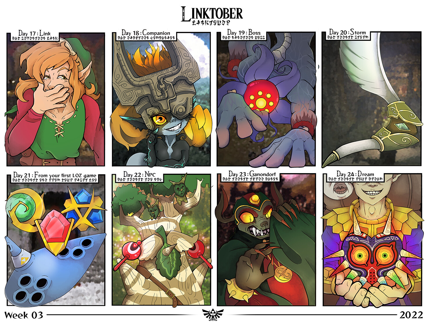 Héléna HB - Linktober 2022