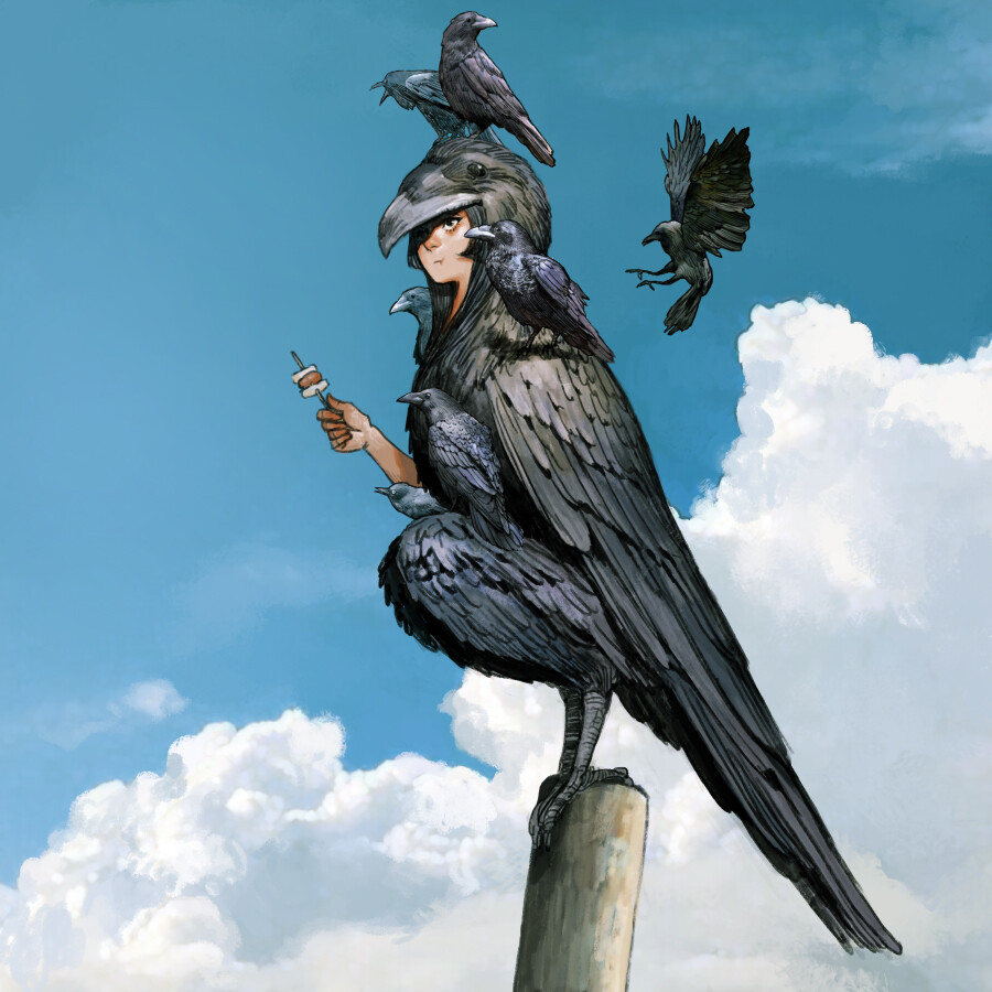 Crow Queen by Kyoung Hwan Kim : r/ImaginaryHybrids