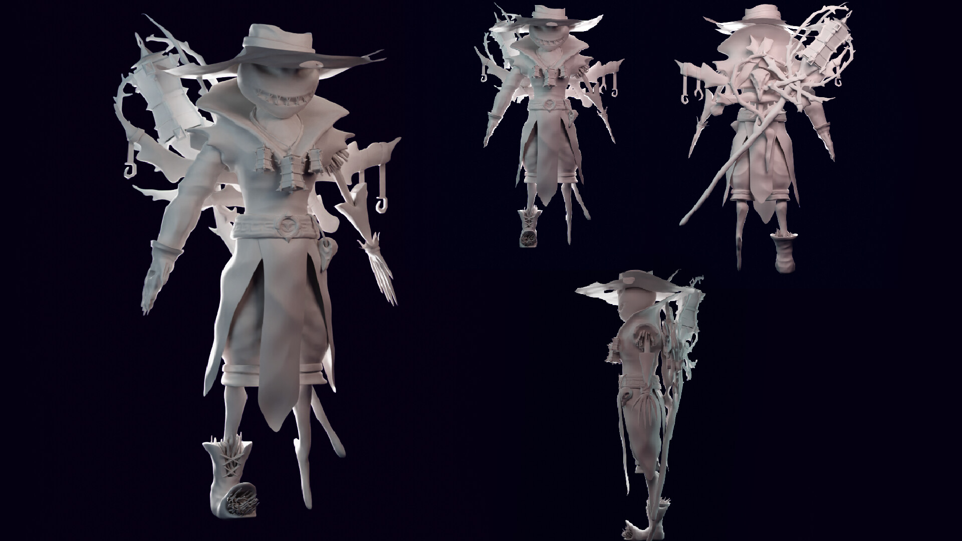 ArtStation - ScareCrow Character