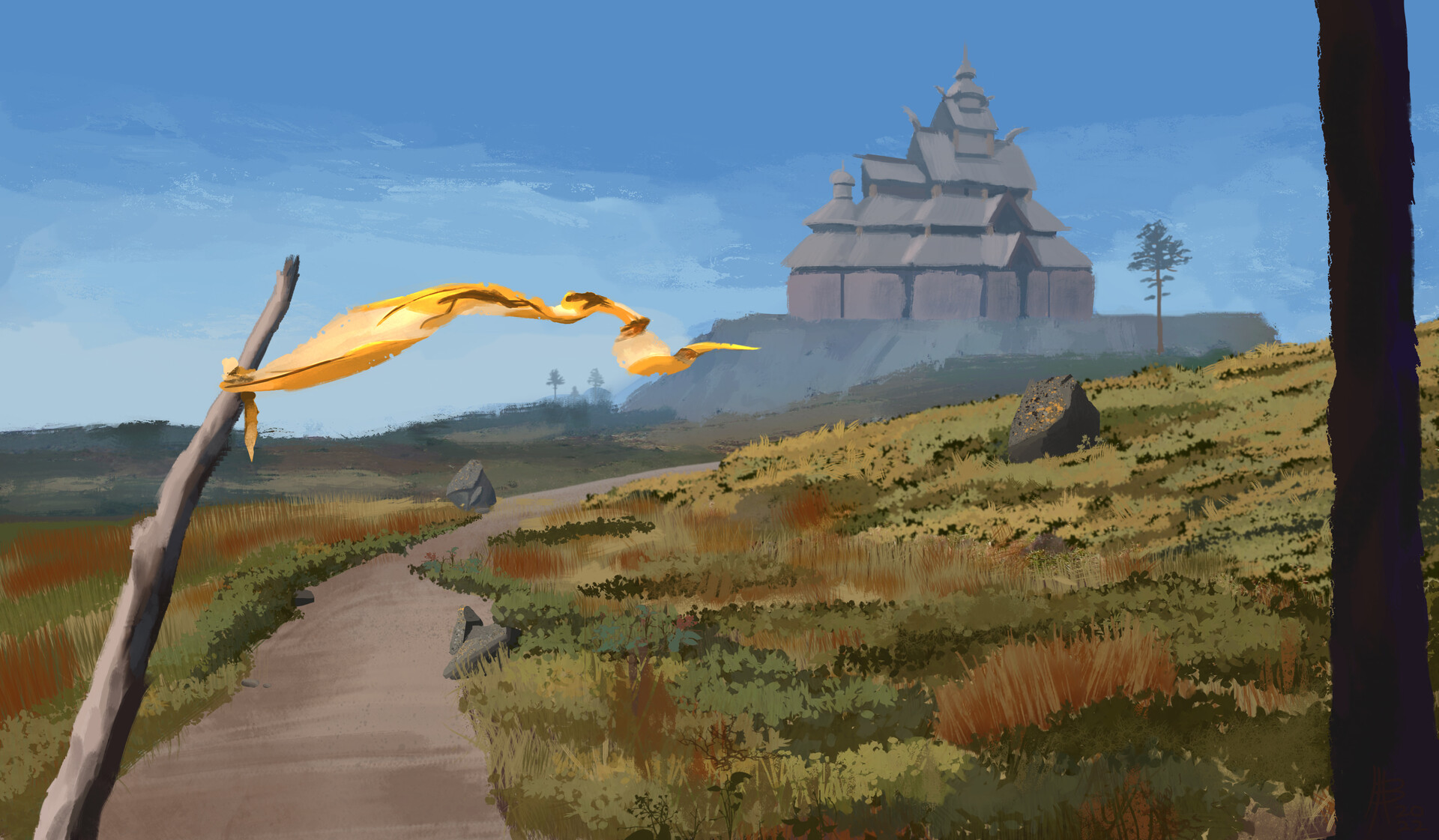 ArtStation - Viking Landscape