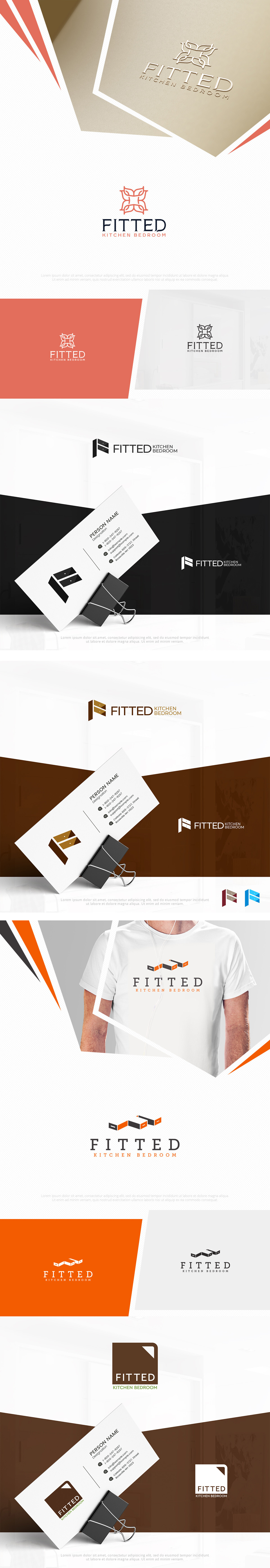 ArtStation - Fitted Logo Concepts | Brand Designs