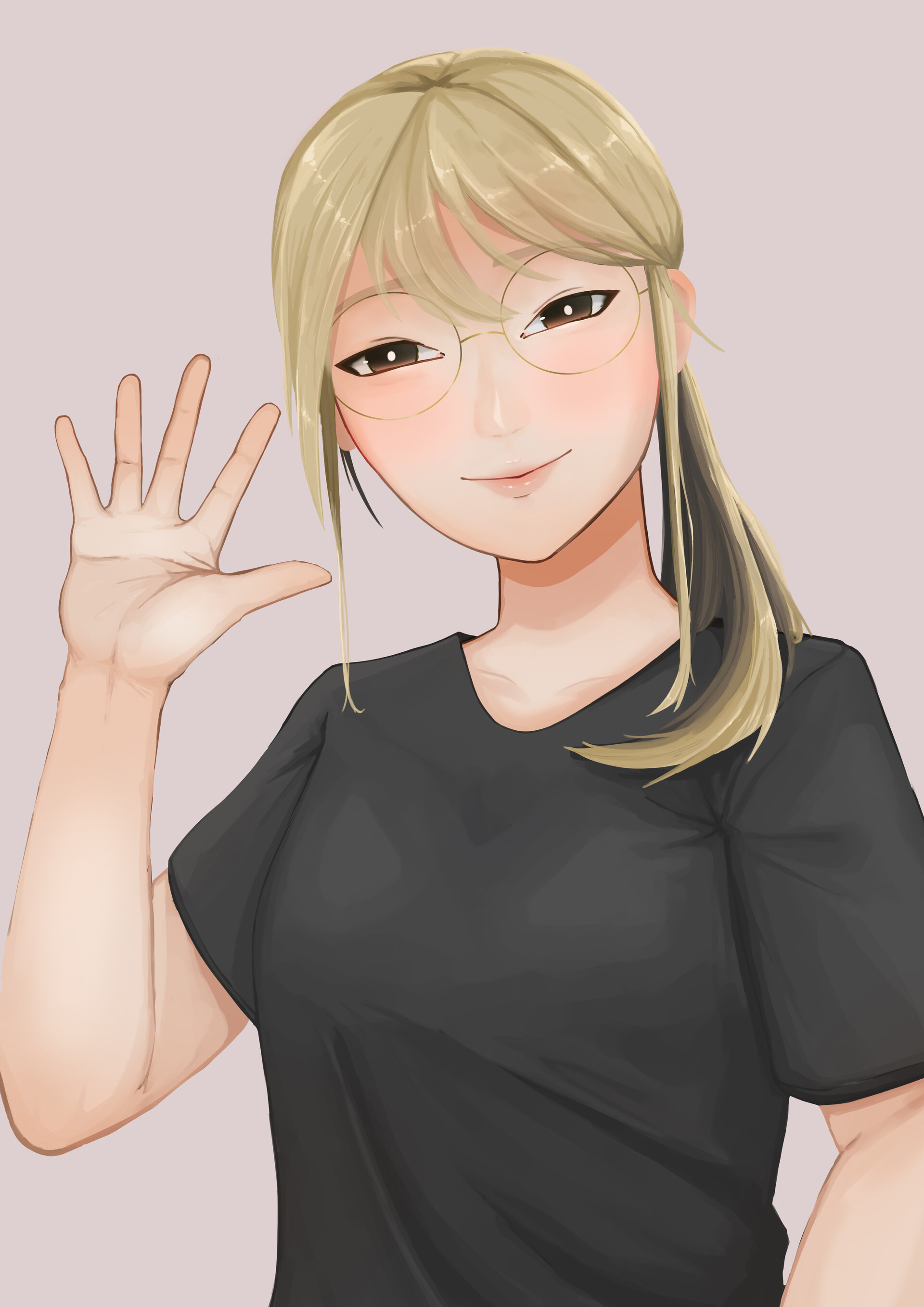 ArtStation - Korean girl Visual Novel