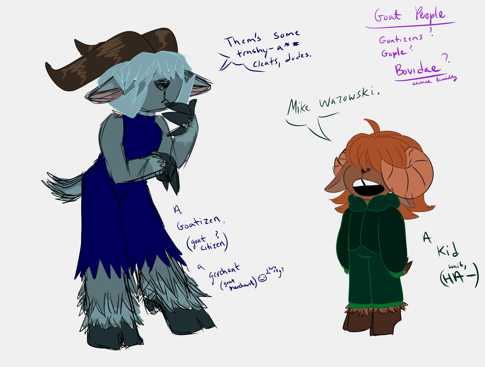 ArtStation - MnM_NPCs Concept Art