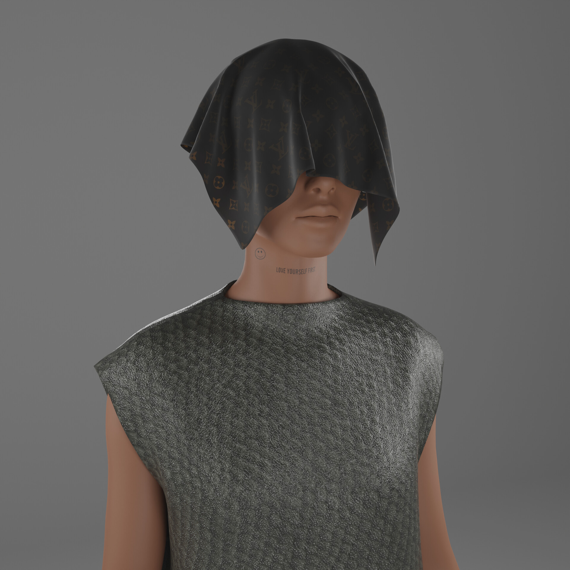 ArtStation - LOUIS VUITTON KERCHIEF