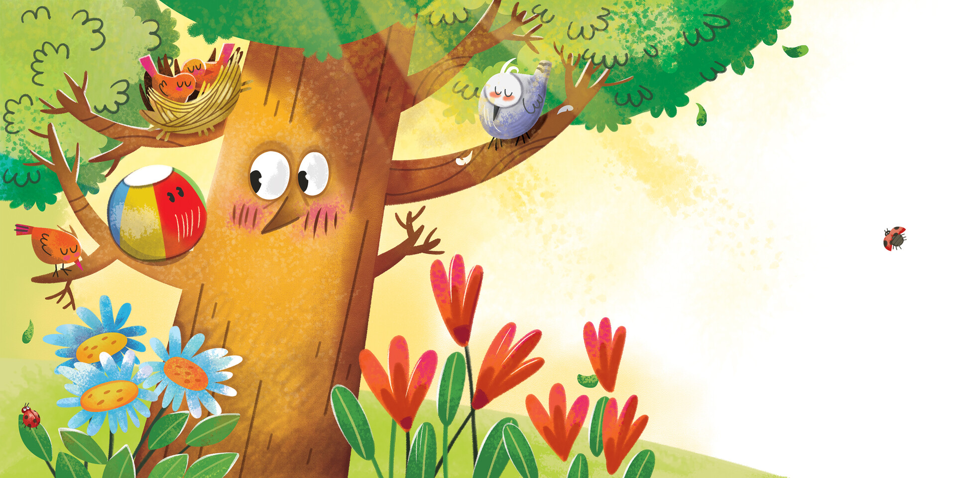 ArtStation - The ball story illustration