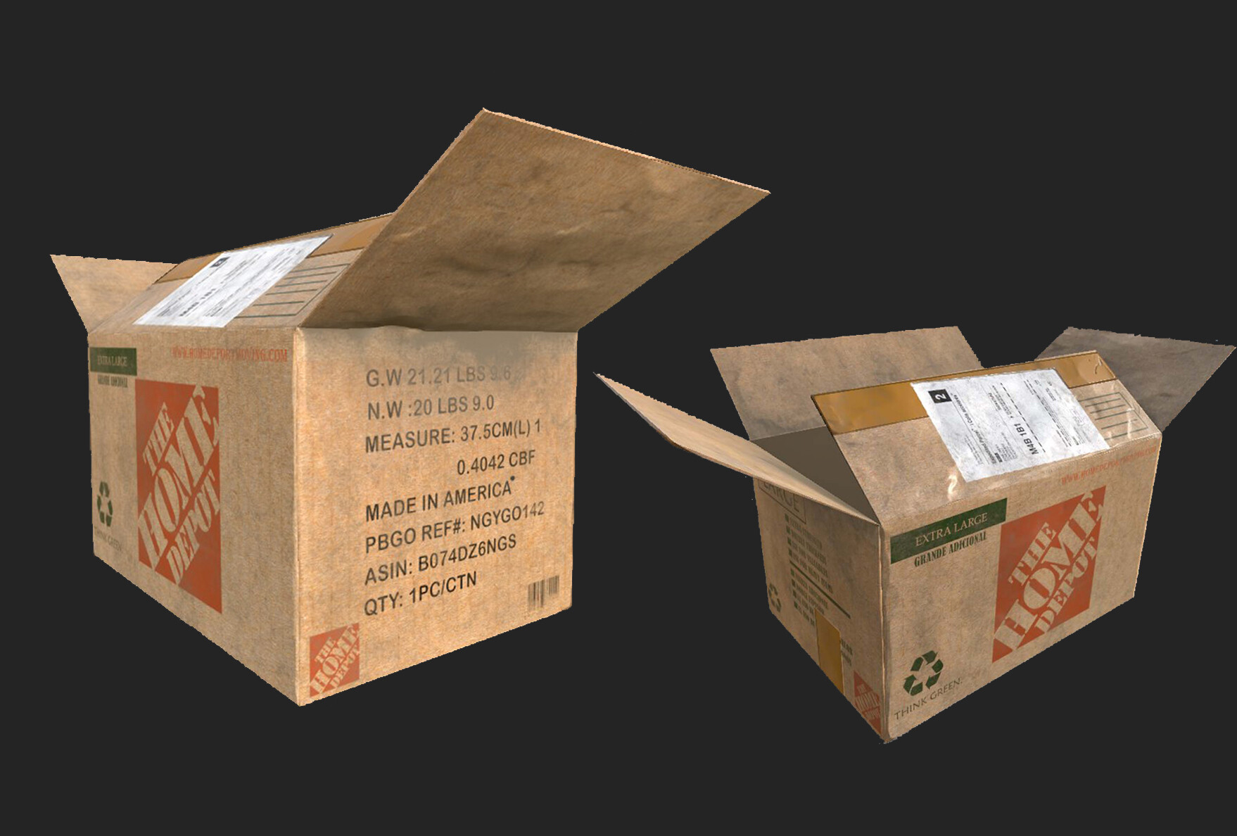 ArtStation - Cardboard Box
