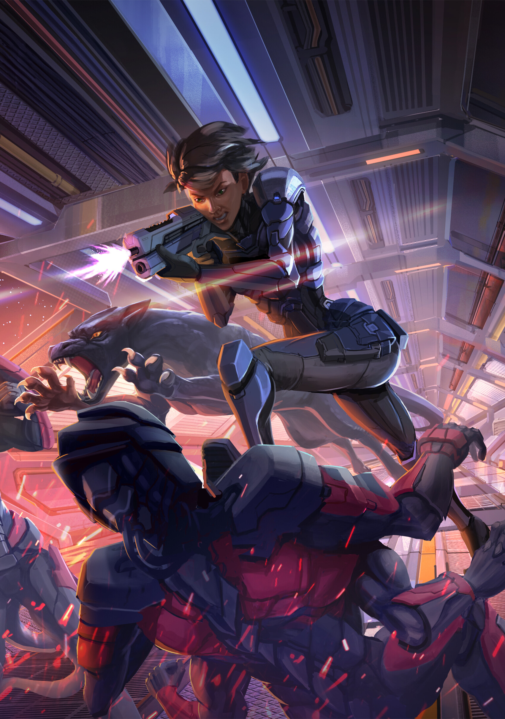 ArtStation - The Crumbling World. Touch of Death