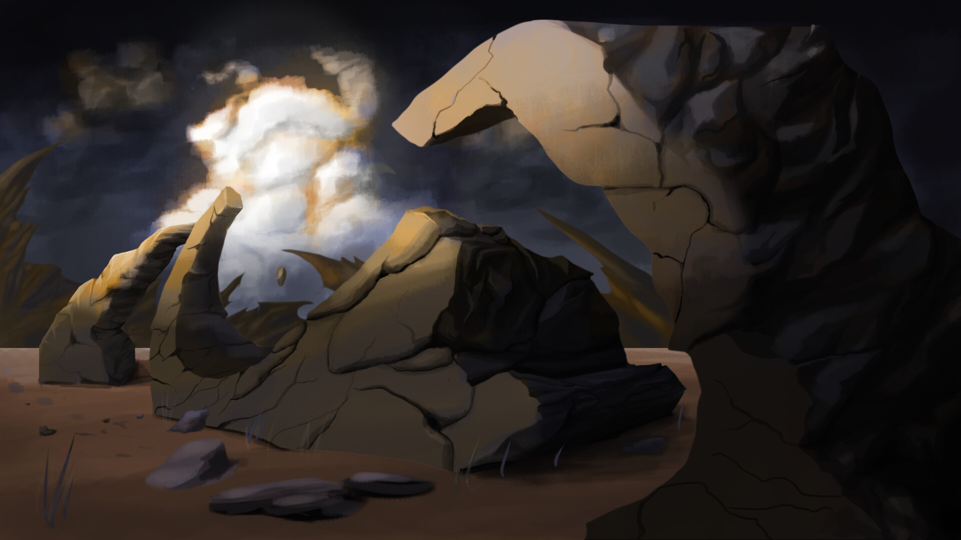 ArtStation - The ruins of something