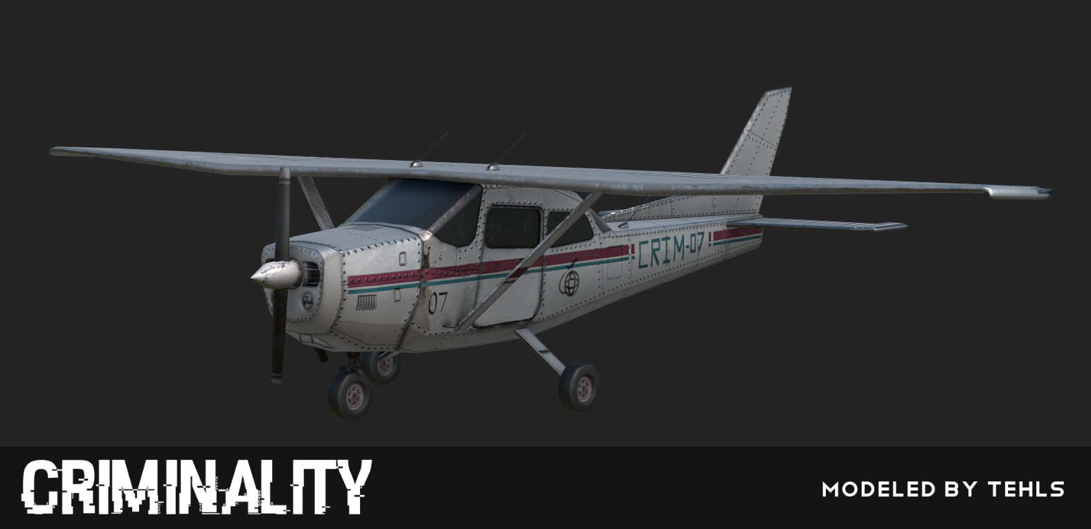 ArtStation - Plane 3D Model