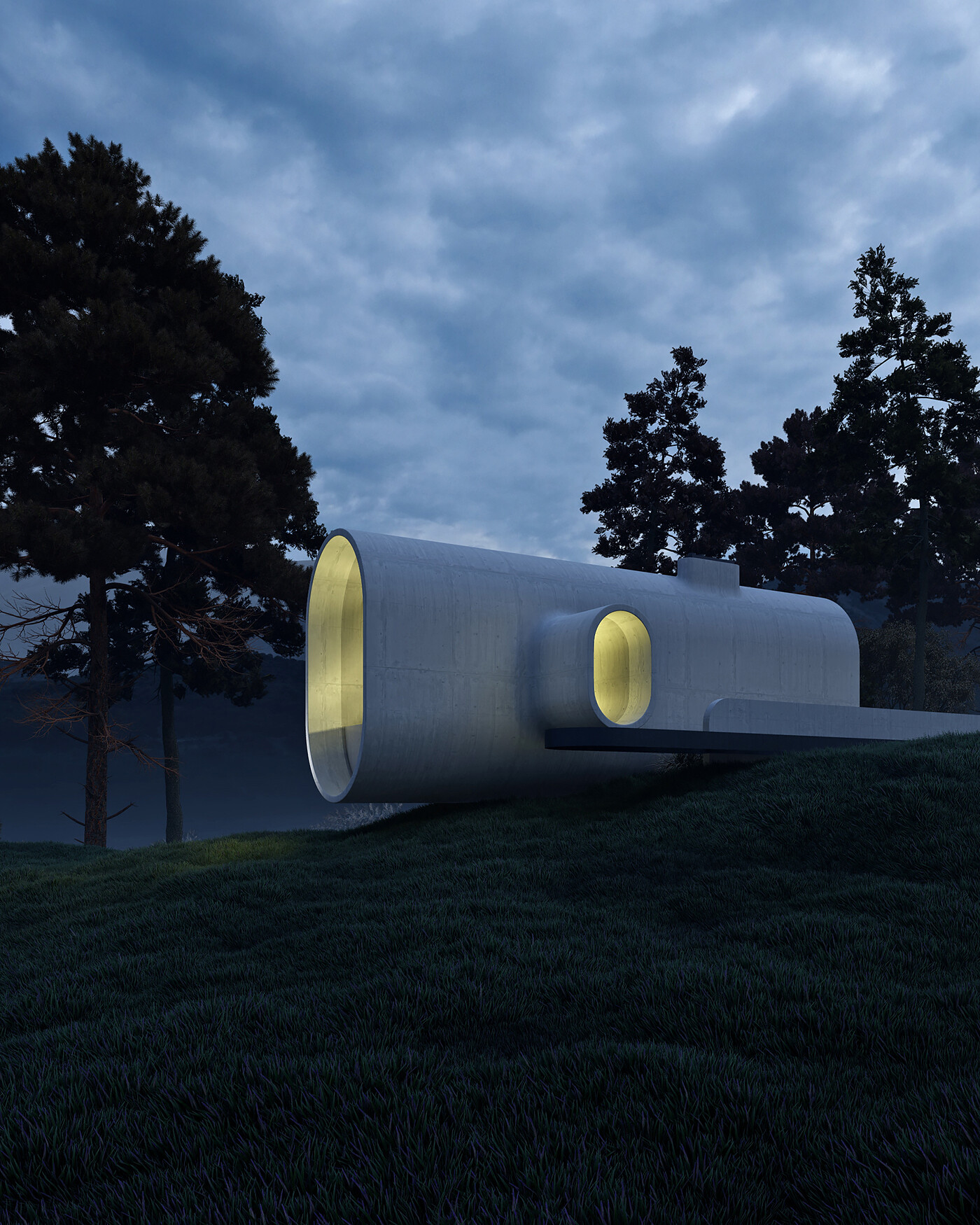 ArtStation - Concept 02 / Capsule house