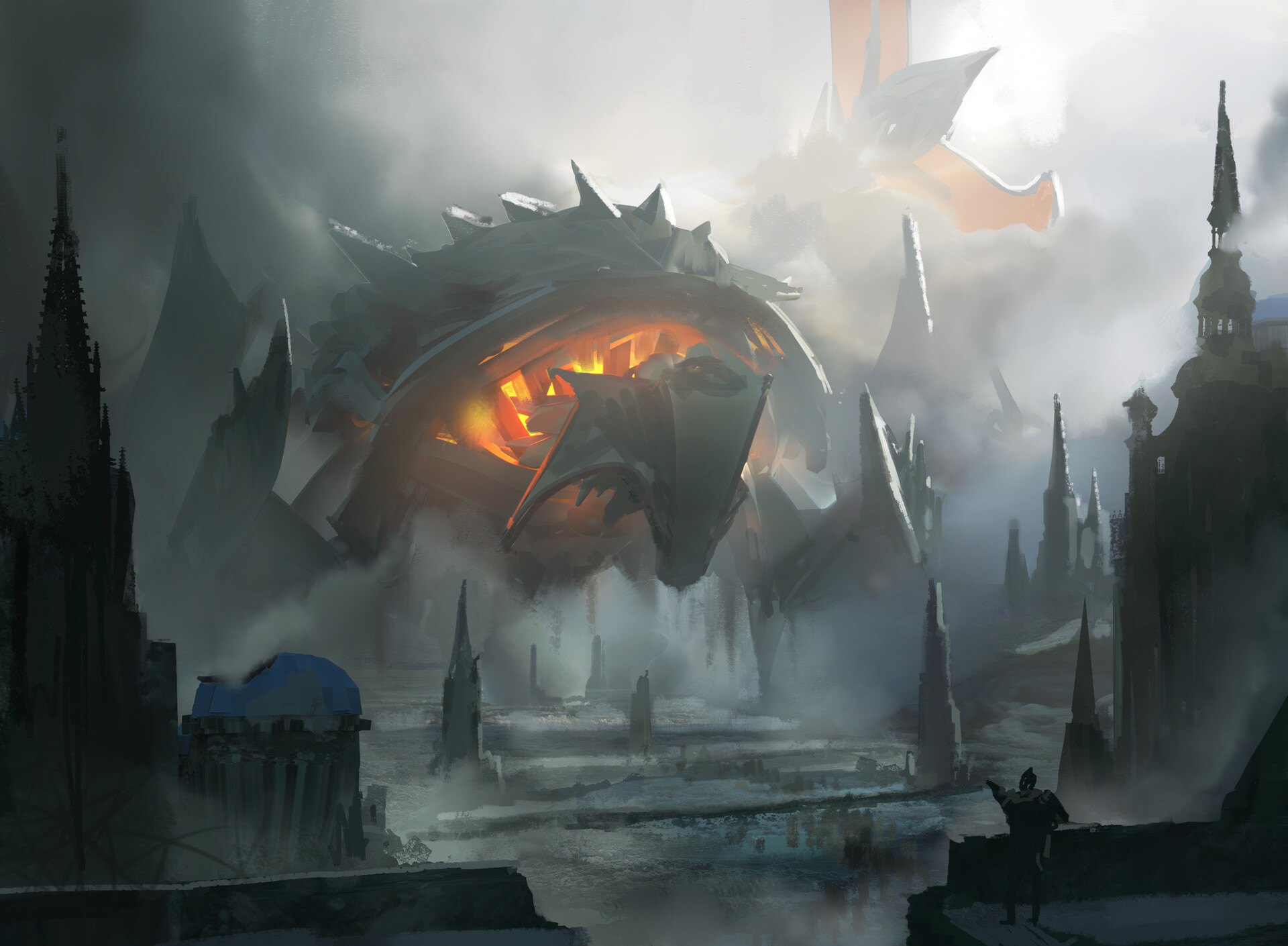 Leon Tukker - Magic the Gathering - Cityscape leveler