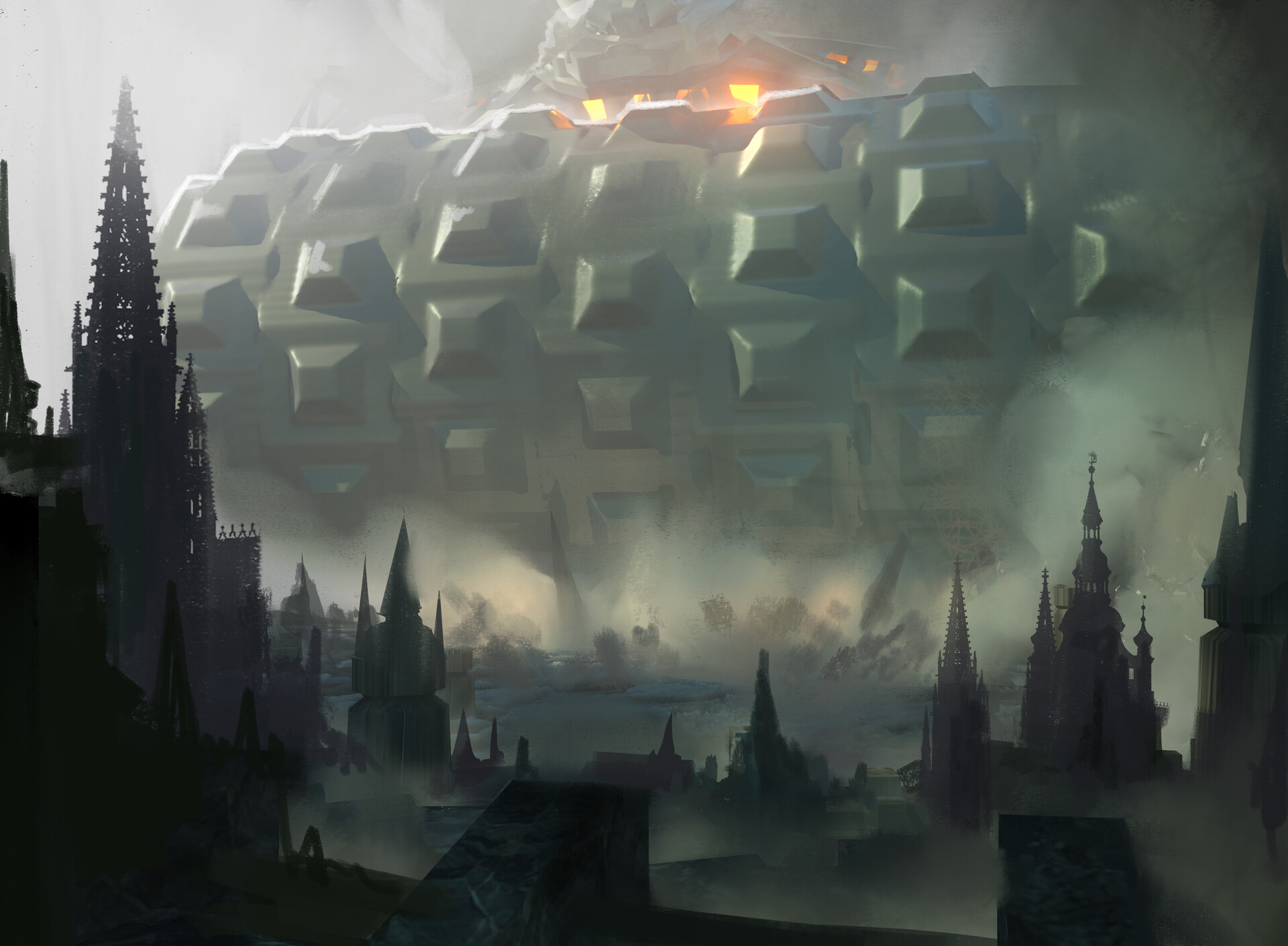 Leon Tukker - Magic the Gathering - Cityscape leveler