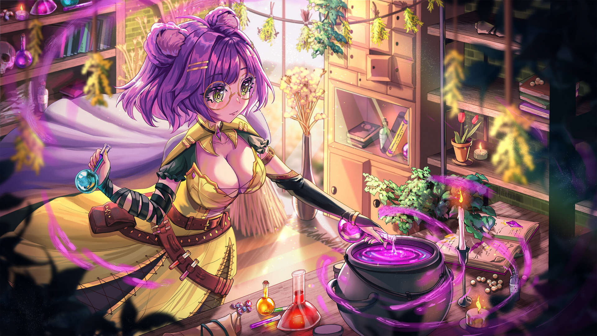 ArtStation - Lavender Nyrvana - [Commission]