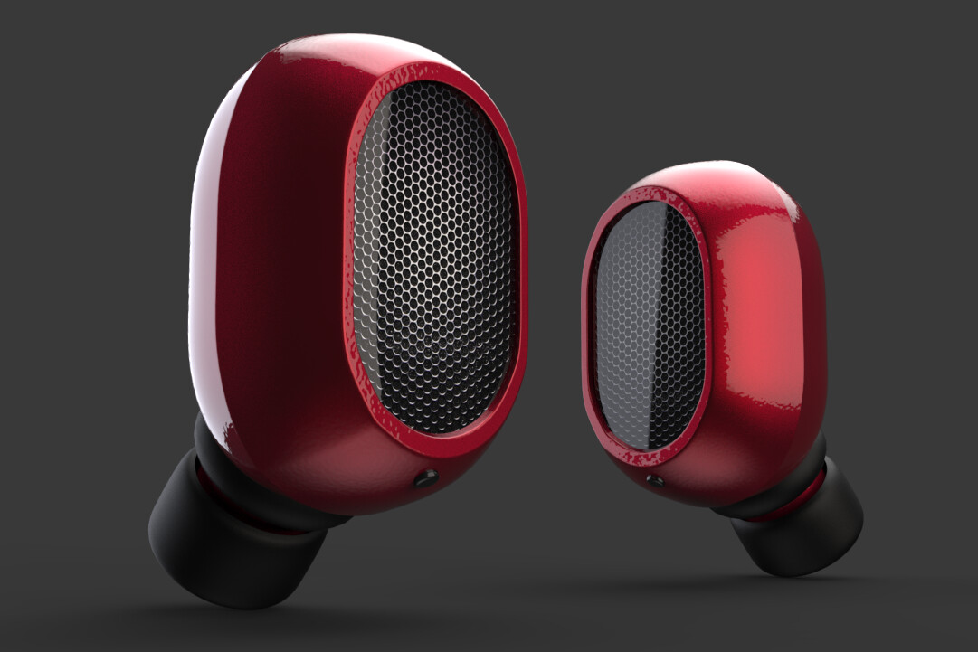 ArtStation - Earbuds 3d modeling