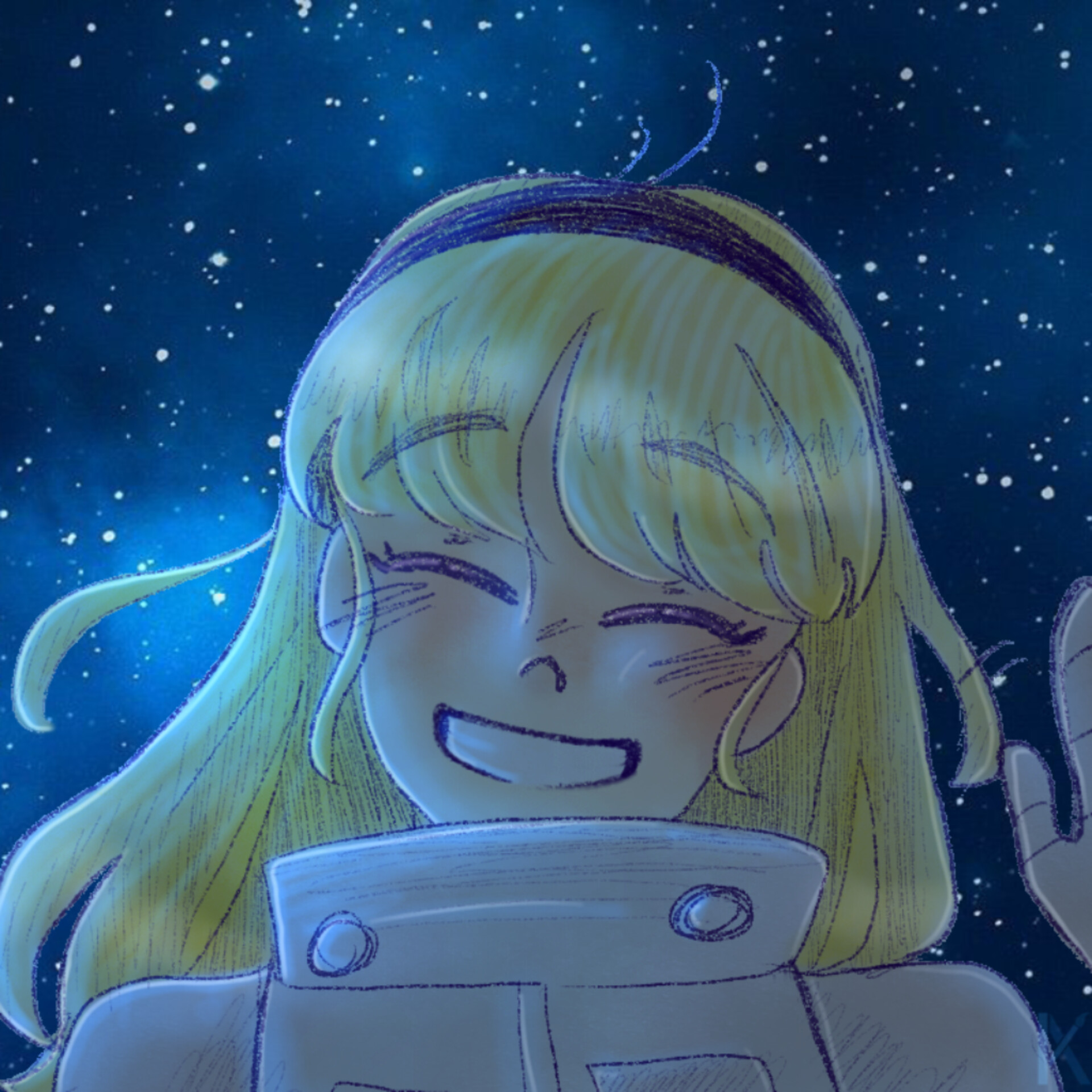 ArtStation - Greetings from space