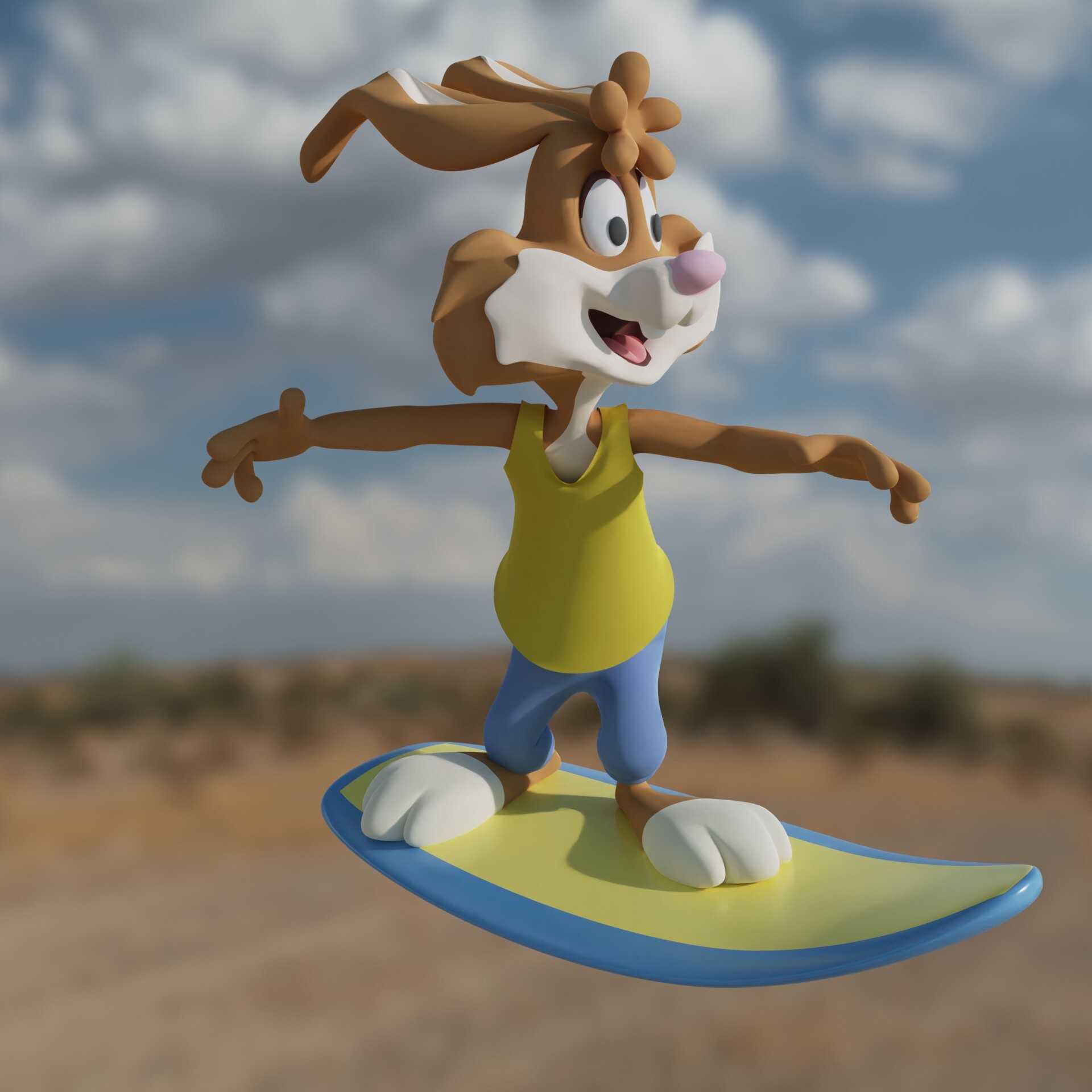 ArtStation - nesquick bunny (quicky)