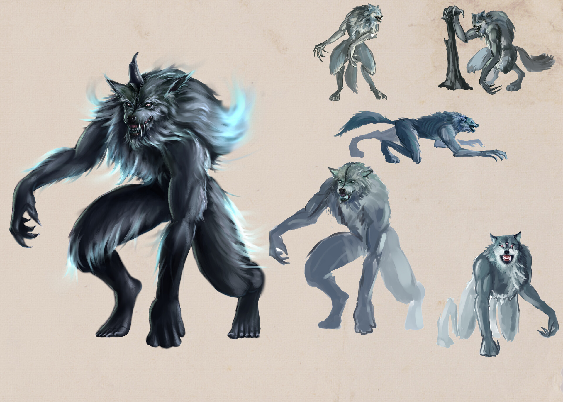 ArtStation - Fallen Beast - concept art