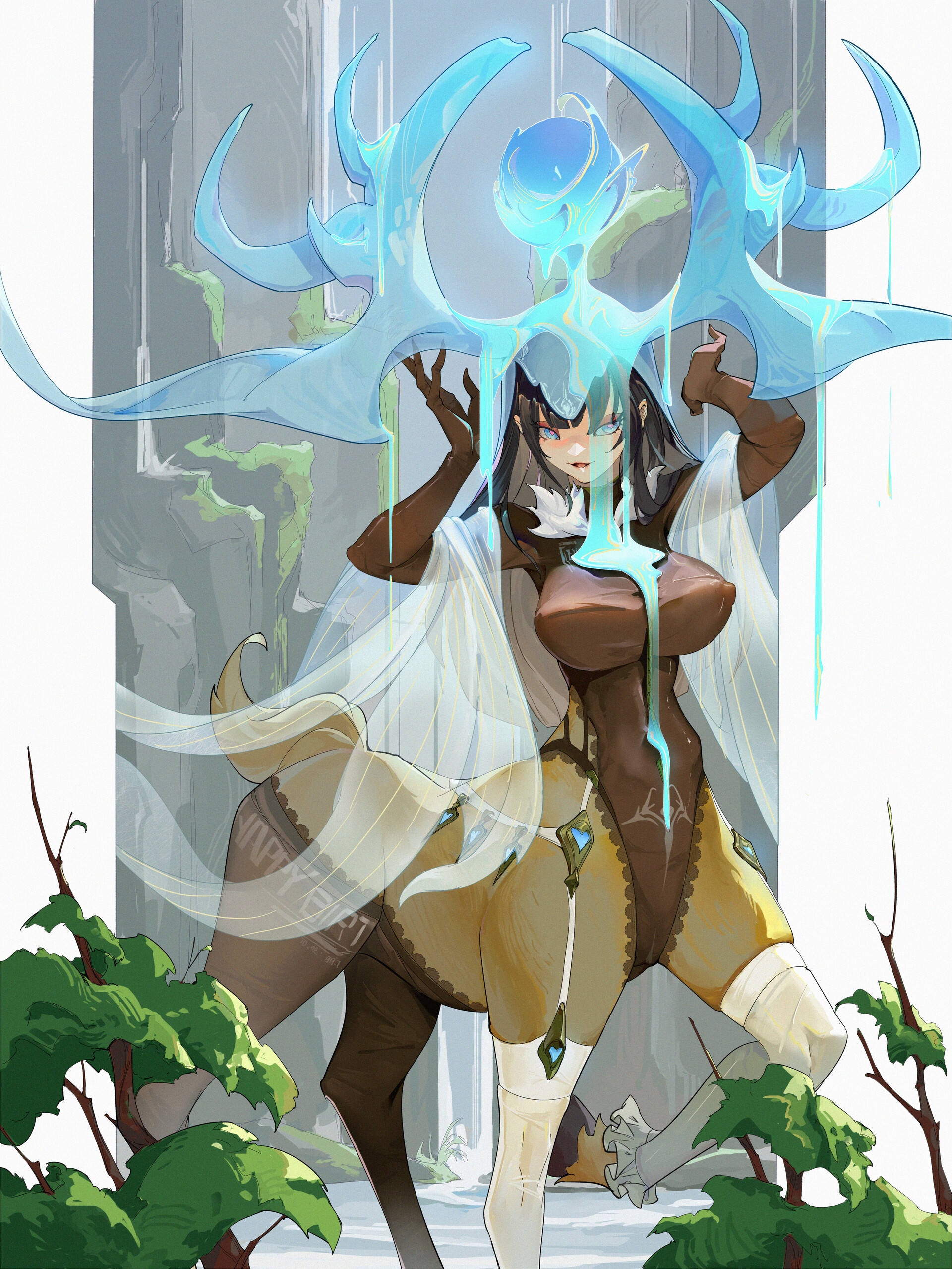 ArtStation - To my witch one is REAL HENTAI