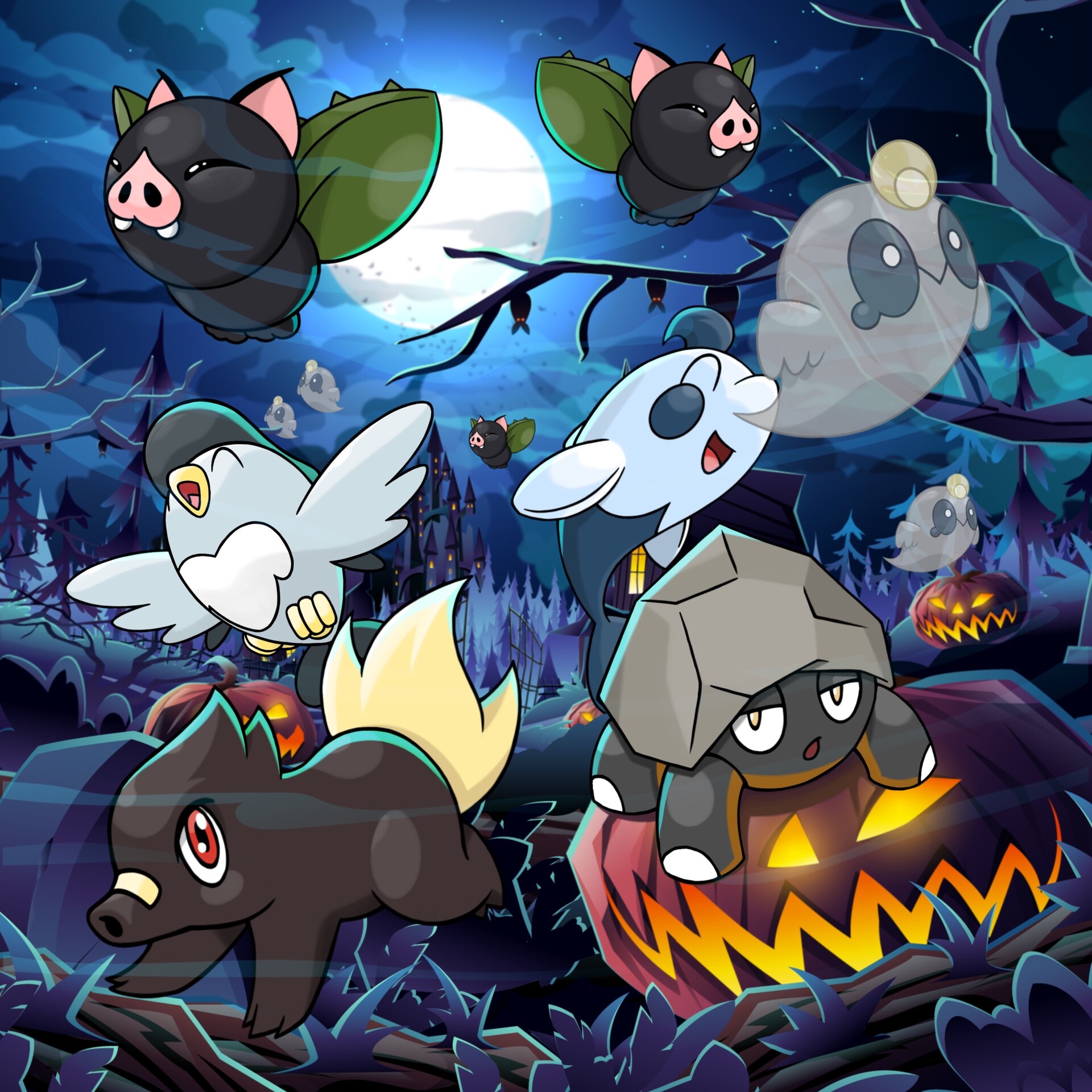 ArtStation - Halloween maximorphs