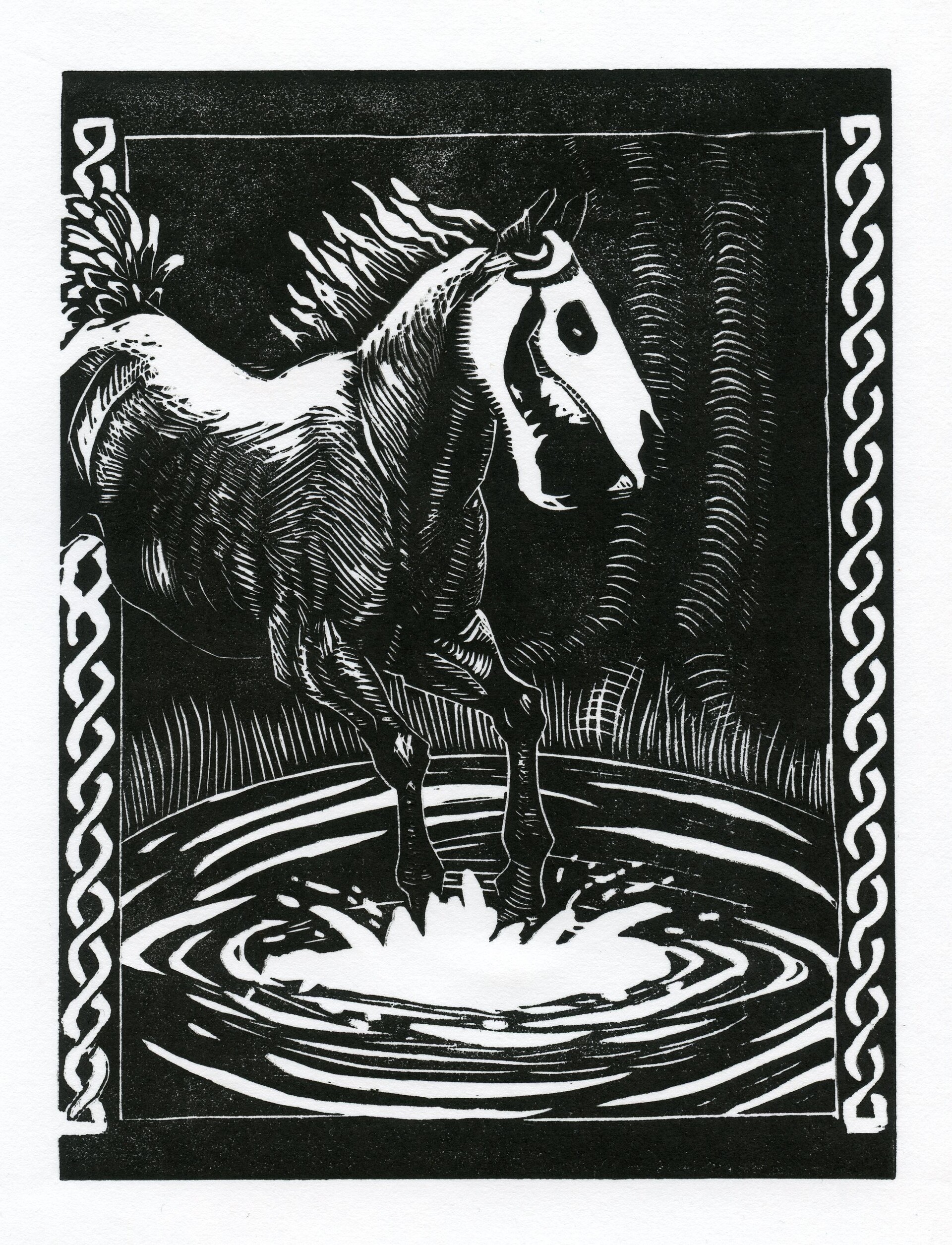 ArtStation - Welsh Mythological Monsters Print Series