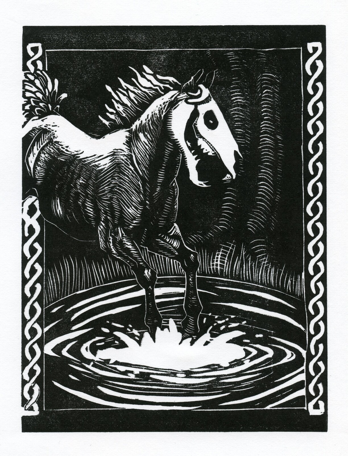 Beth Lindley - Welsh Mythological Monsters Print Series