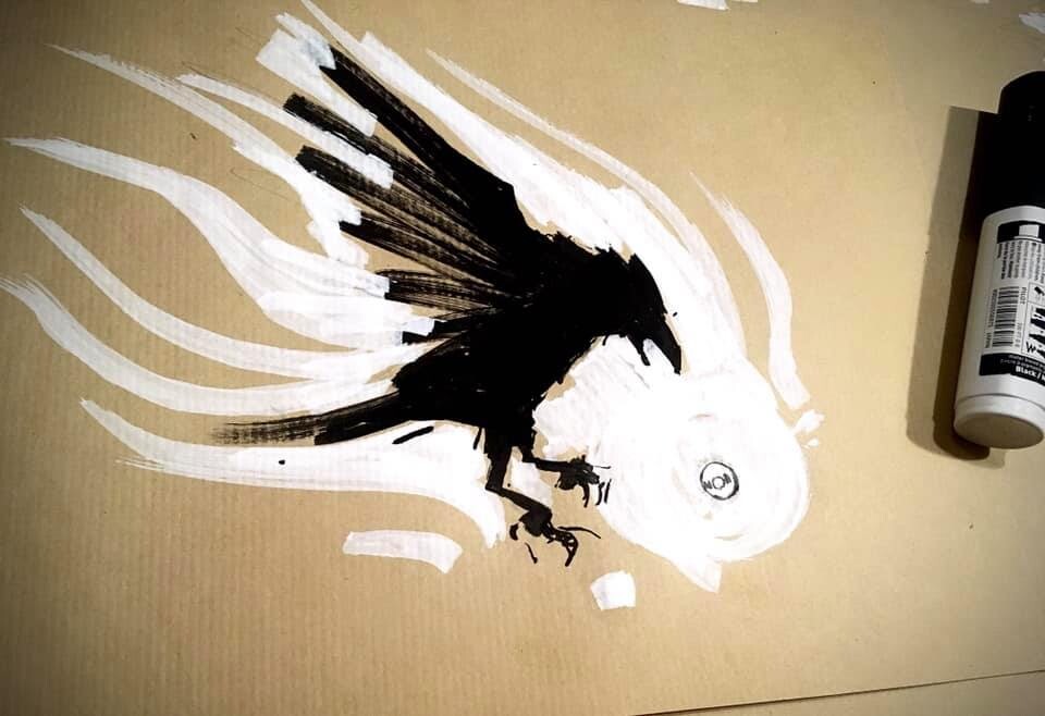 ArtStation - Inktober2021_5_RAVEN