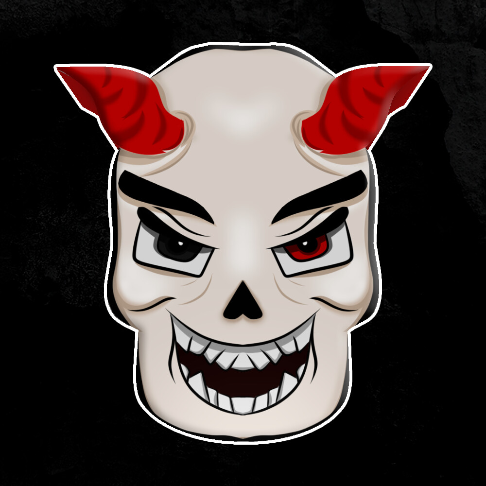 ArtStation - DeqiuV Skull