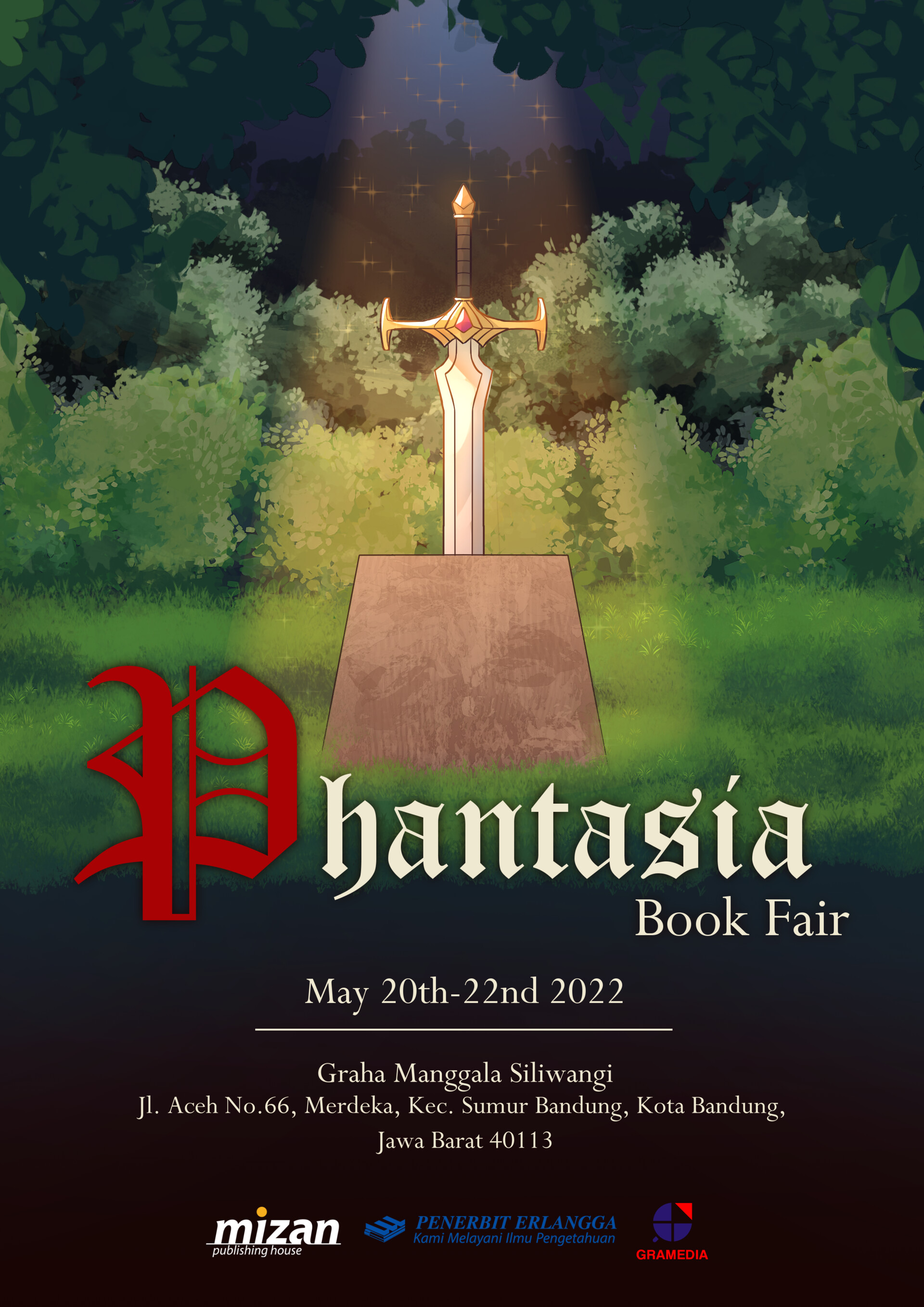 ArtStation - Book Fair Poster