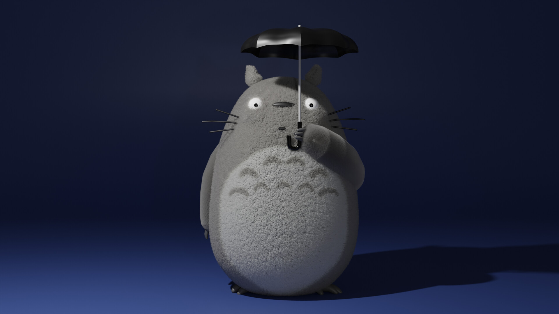 ArtStation - Totoro - Studio Ghibli