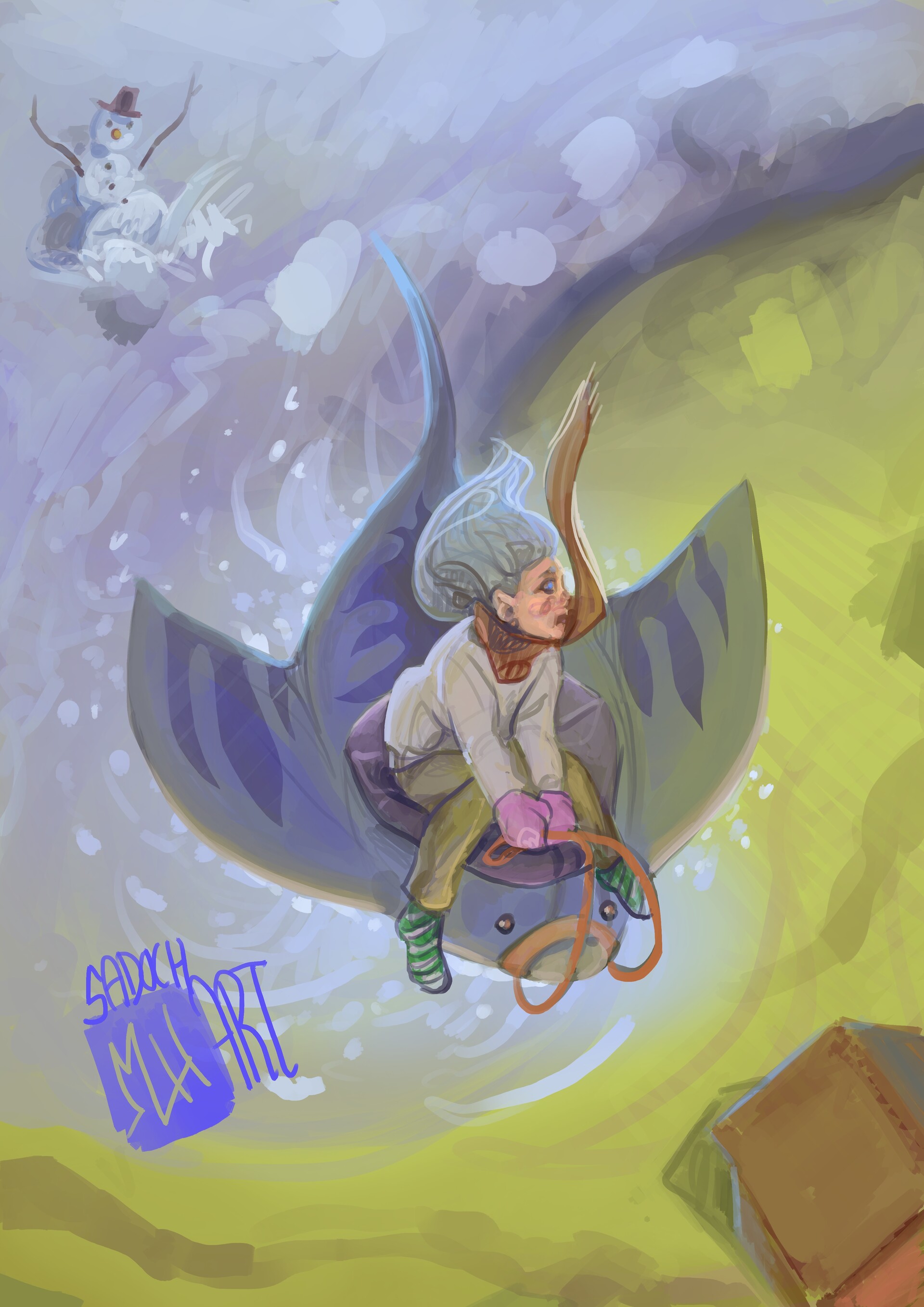 ArtStation - Jenine - The one hour