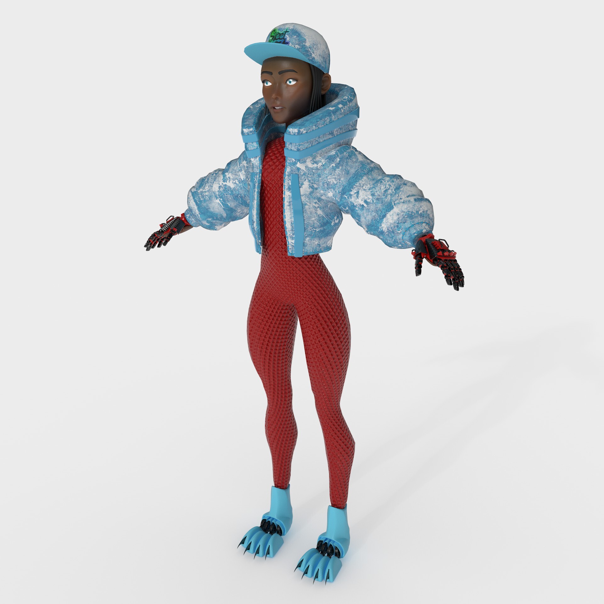 ArtStation - Cyborg Girl