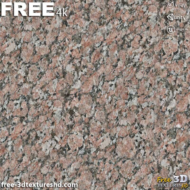 PBR Textures Free Download - Red granite Marble 3d Texture PBR in High Resolution Free Download ...
