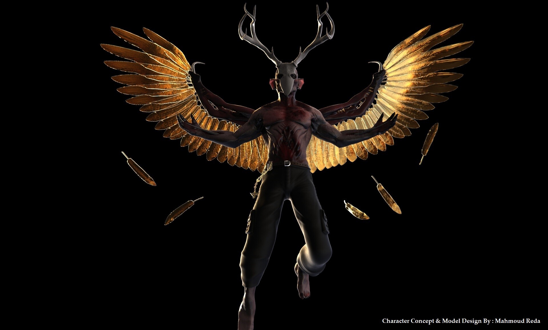 ArtStation - ASTAROTH "THE HYBRID ANGEL
