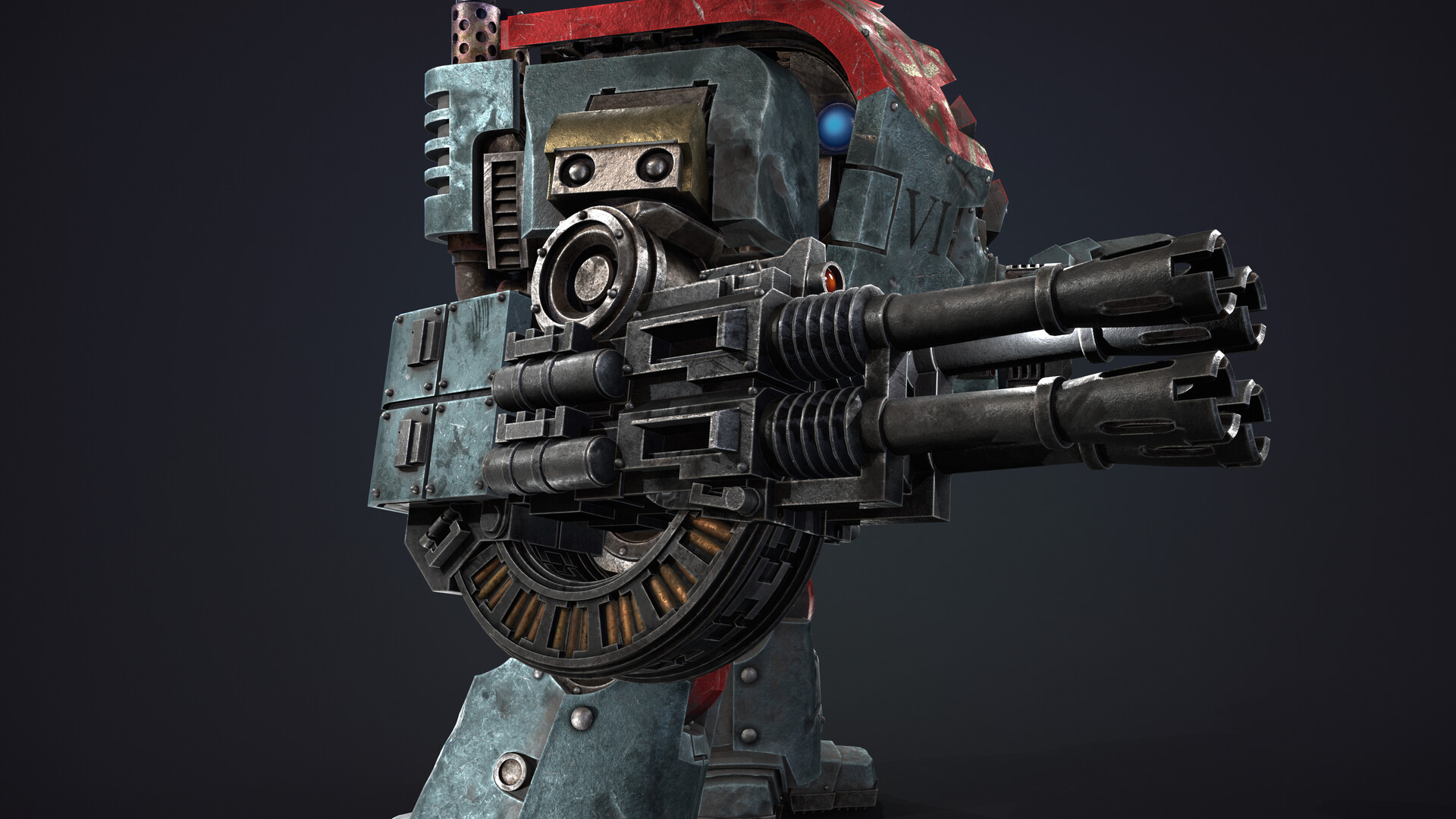 Matthew Kozel - Space Wolf Leviathan Dreadnought