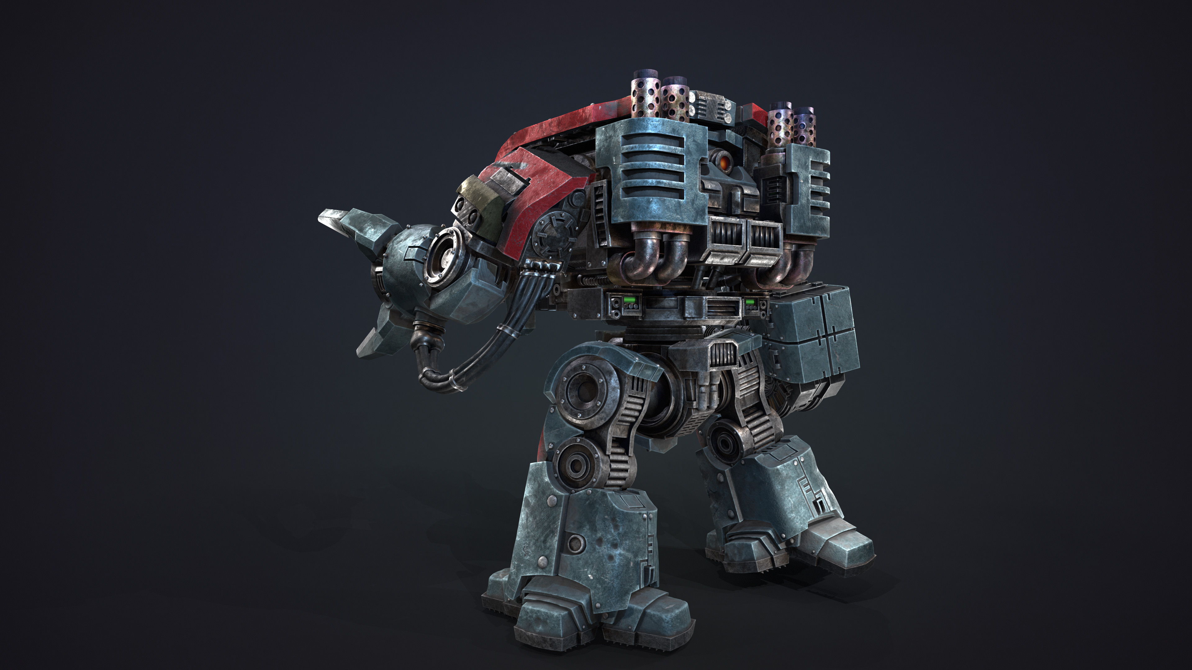 Matthew Kozel - Space Wolf Leviathan Dreadnought