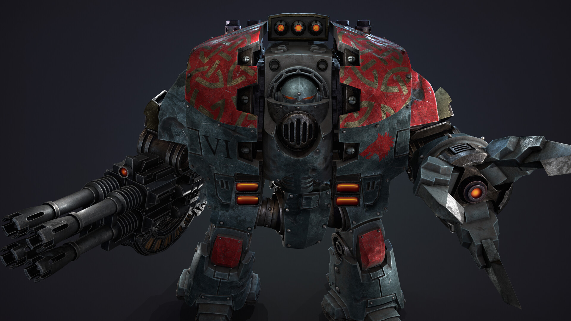 Matthew Kozel - Space Wolf Leviathan Dreadnought