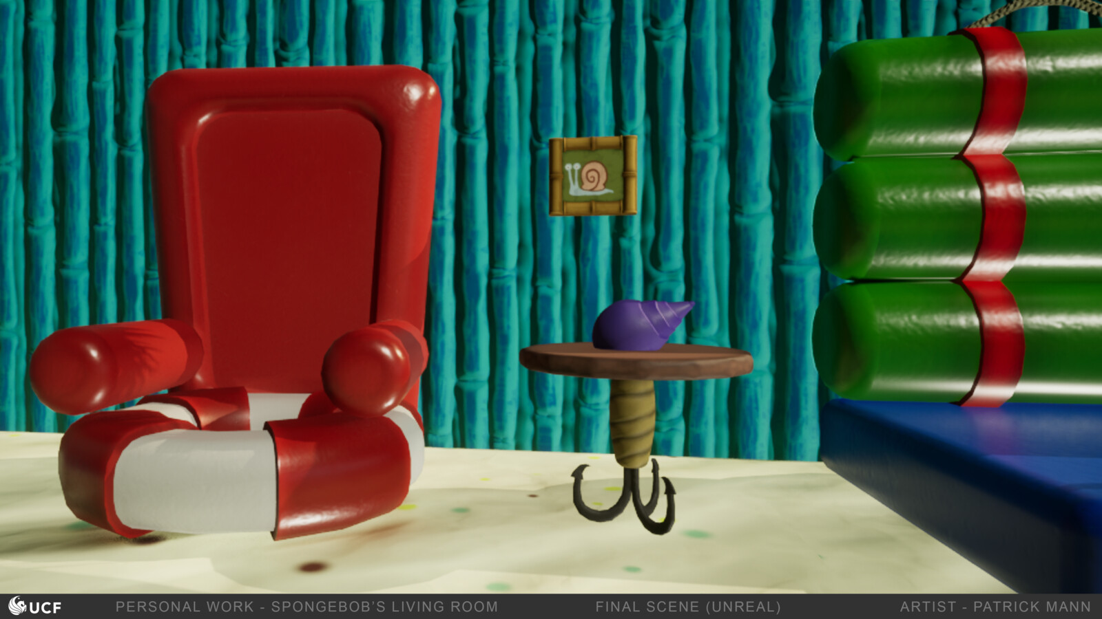 Patrick Mann - Spongebob's Living Room (2022)