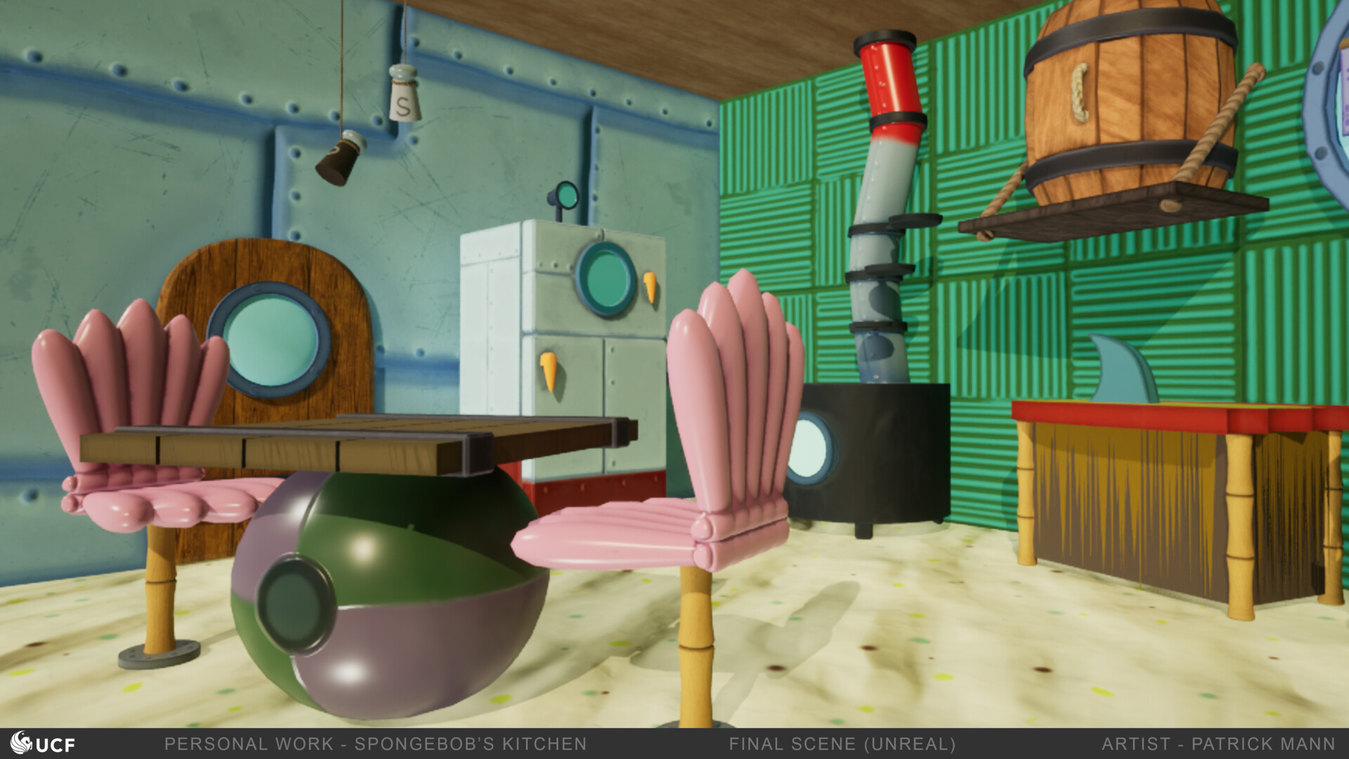 Patrick Mann - Spongebob's Kitchen (2022)