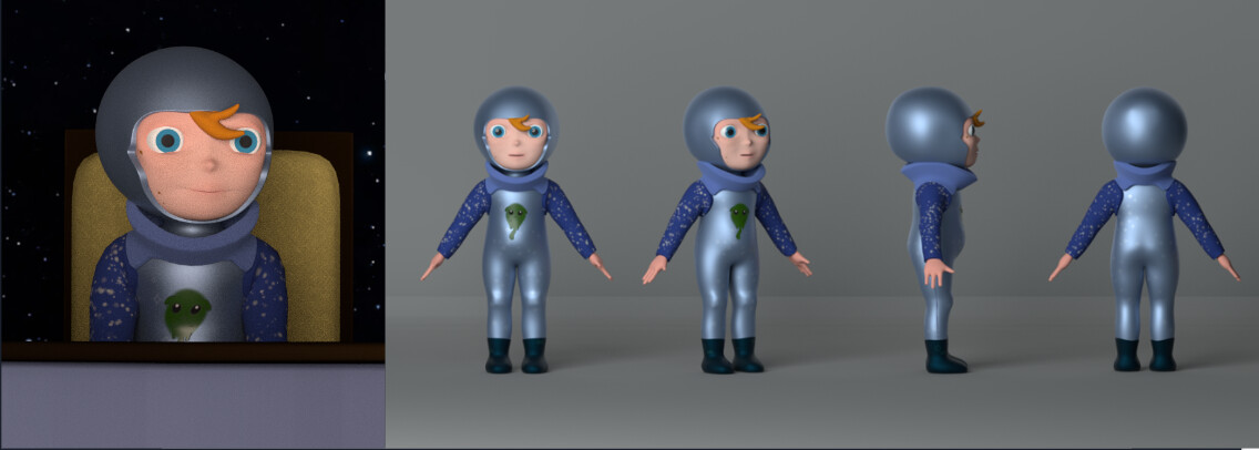 ArtStation - character design for the final project of the year