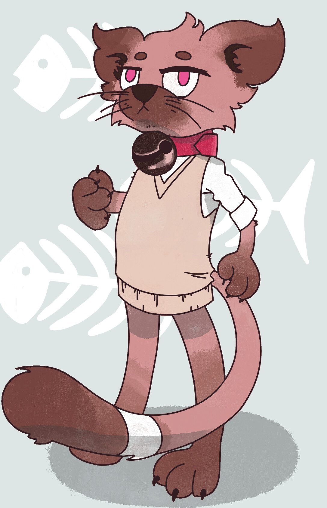 ArtStation - Bookworm Cat