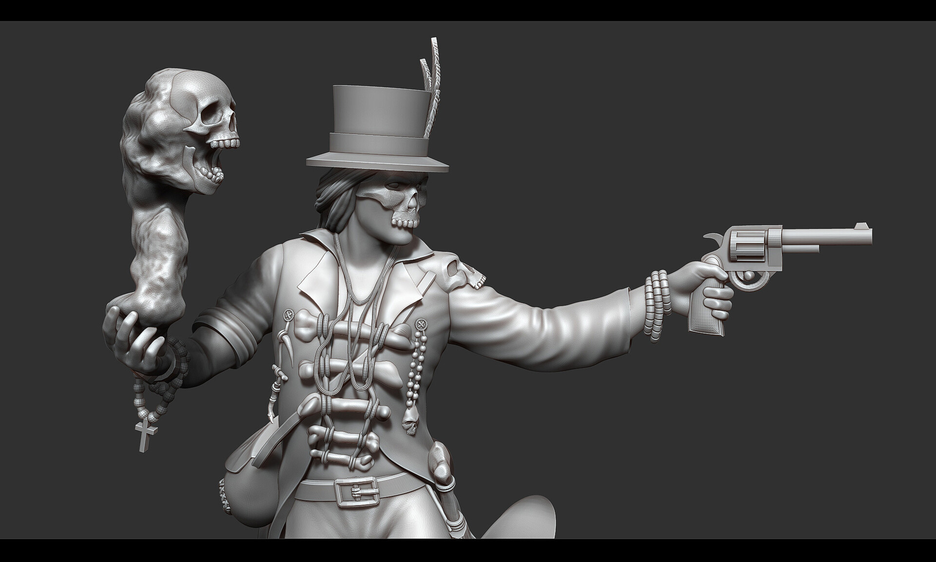 ArtStation - Vudu Priest - Miniature