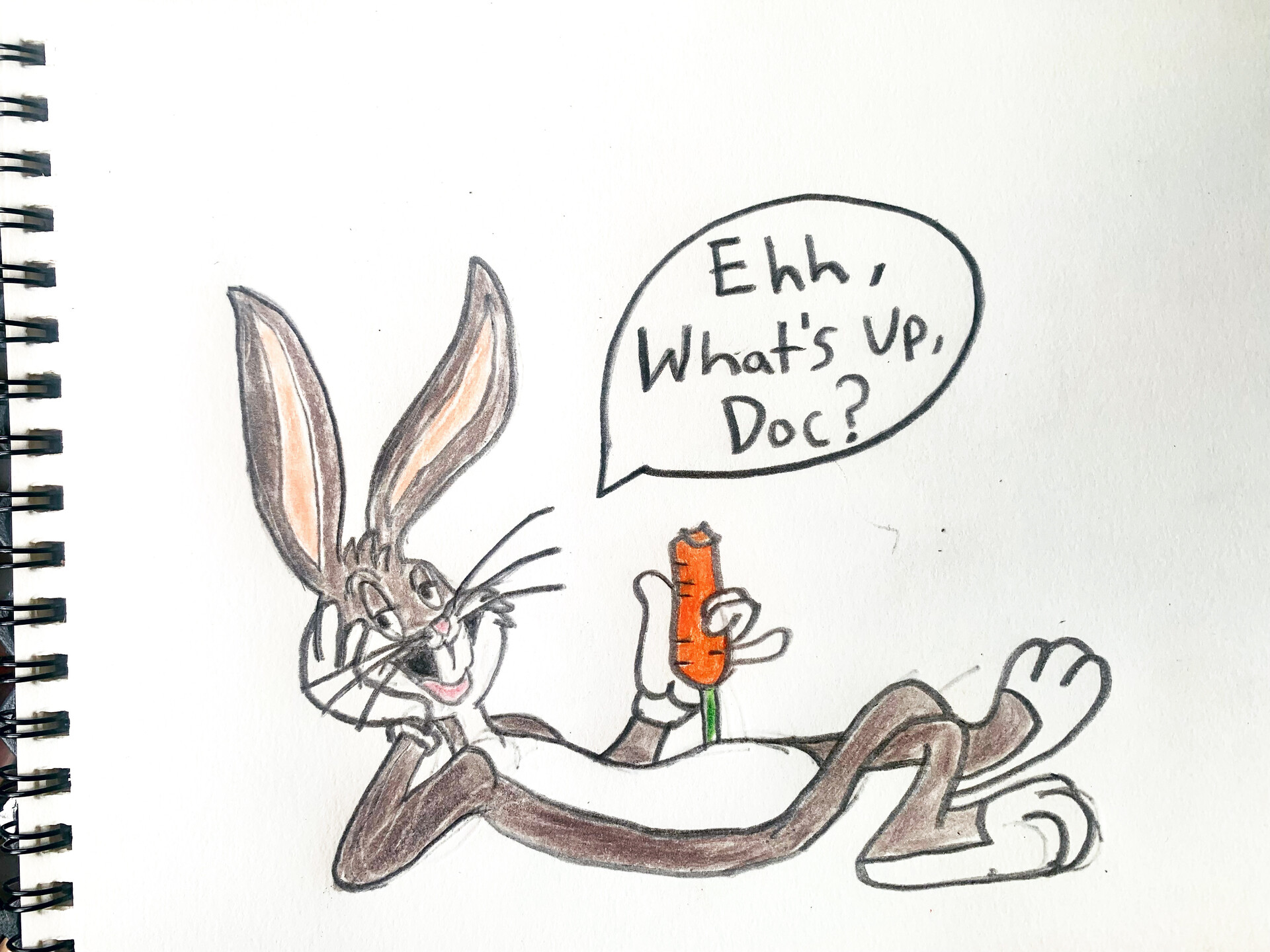 ArtStation - Bugs Bunny drawing 🐰