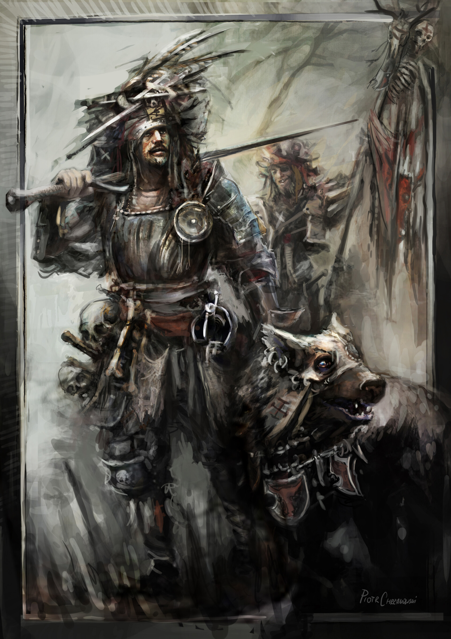 Piotr Chrzanowski - Warhammer Empire Ostlander Greatsword