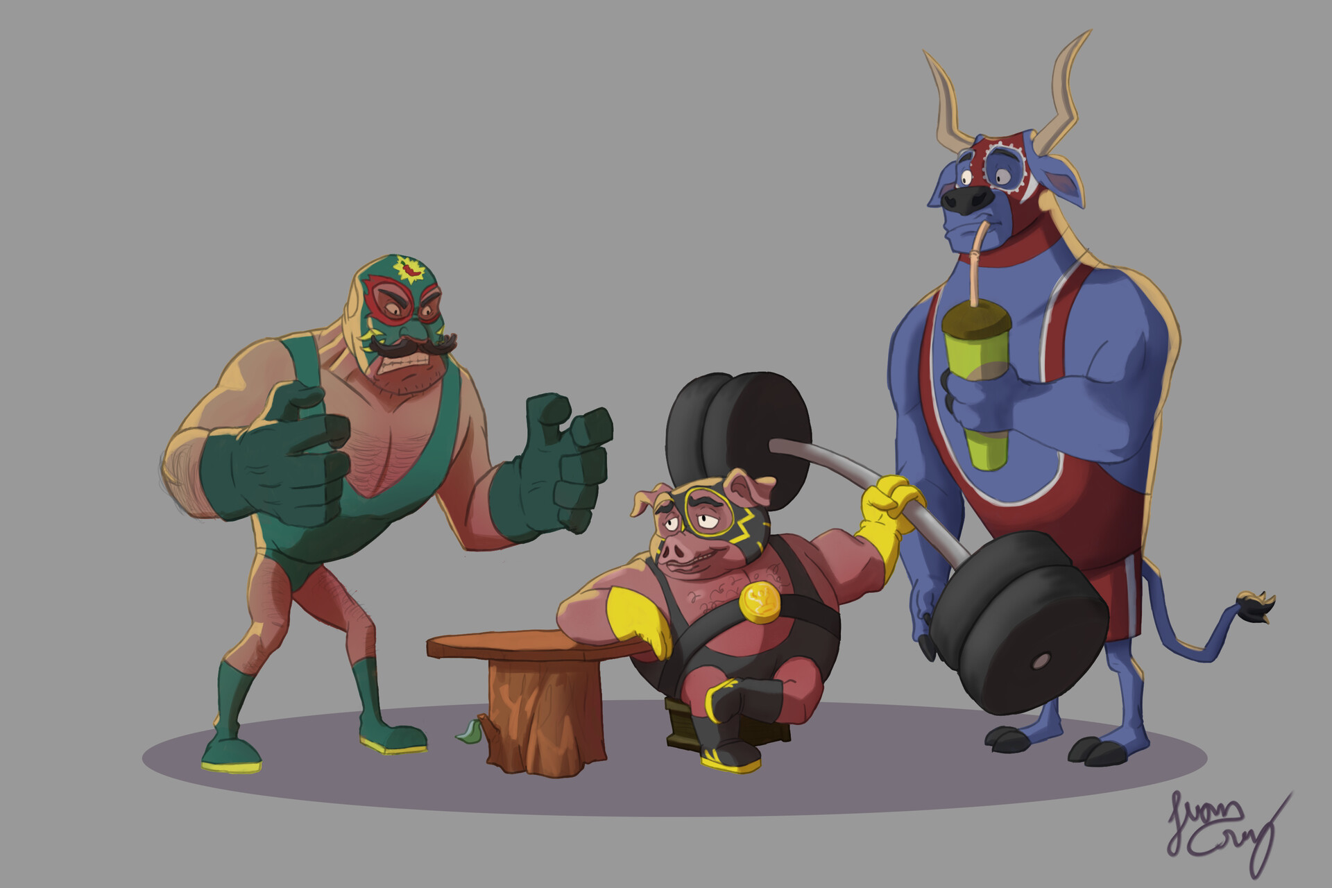 ArtStation - El campeon