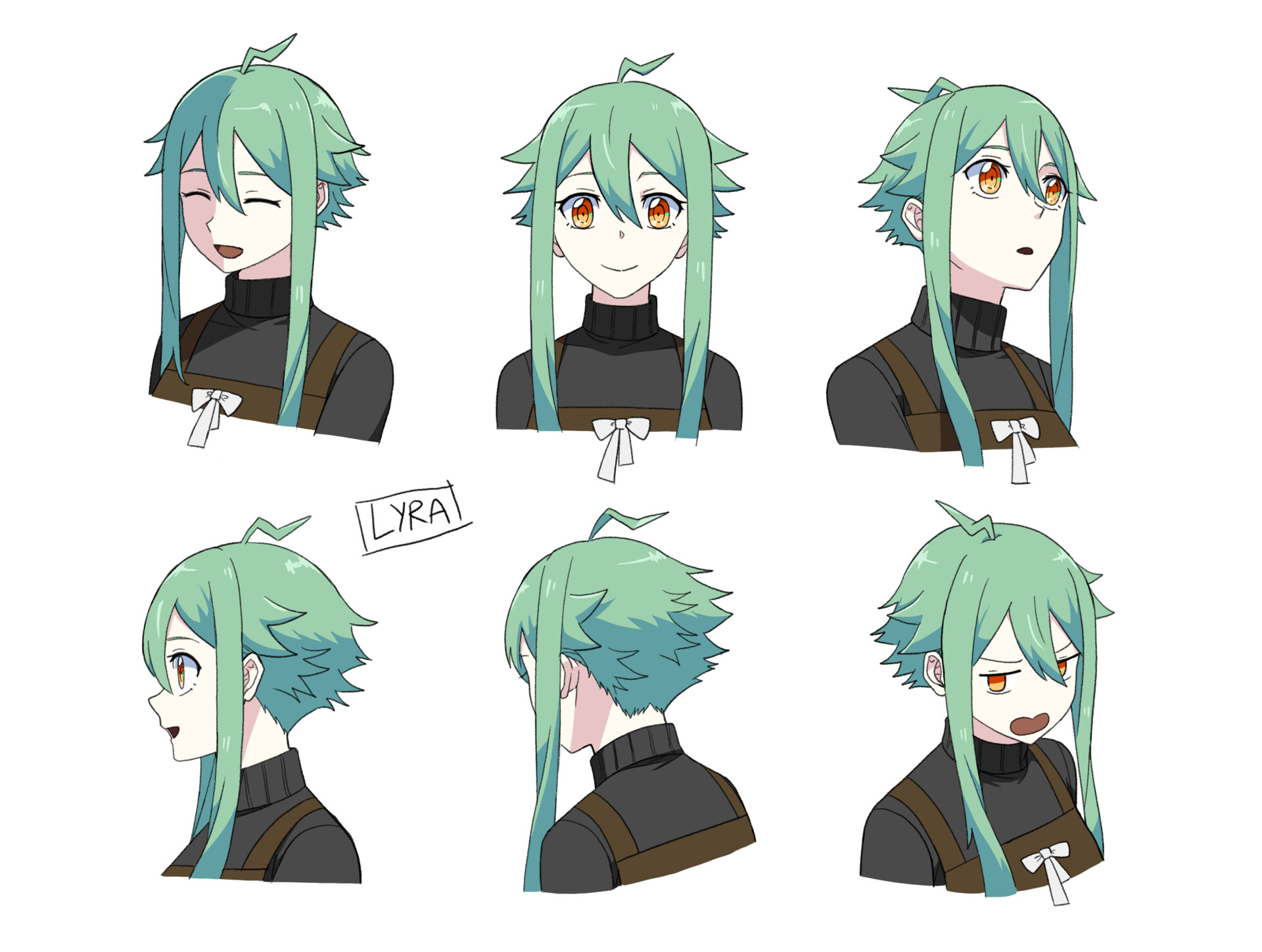 ArtStation - Lyra character sheet